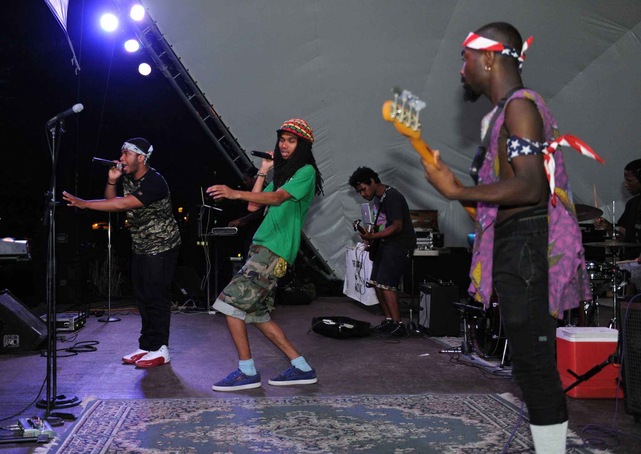 Hip hop enlivens the Green
