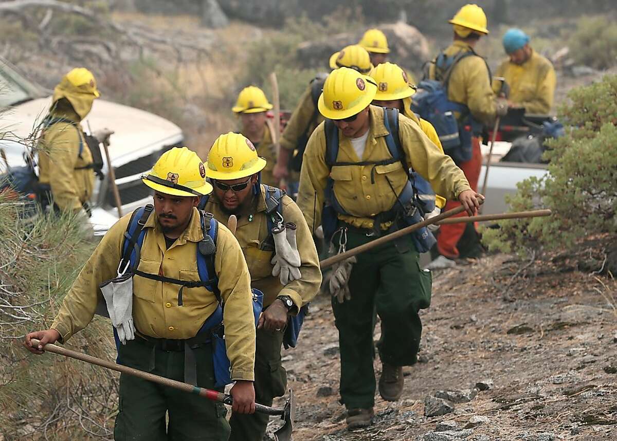 Crews making progress on Sierra's Rim Fire
