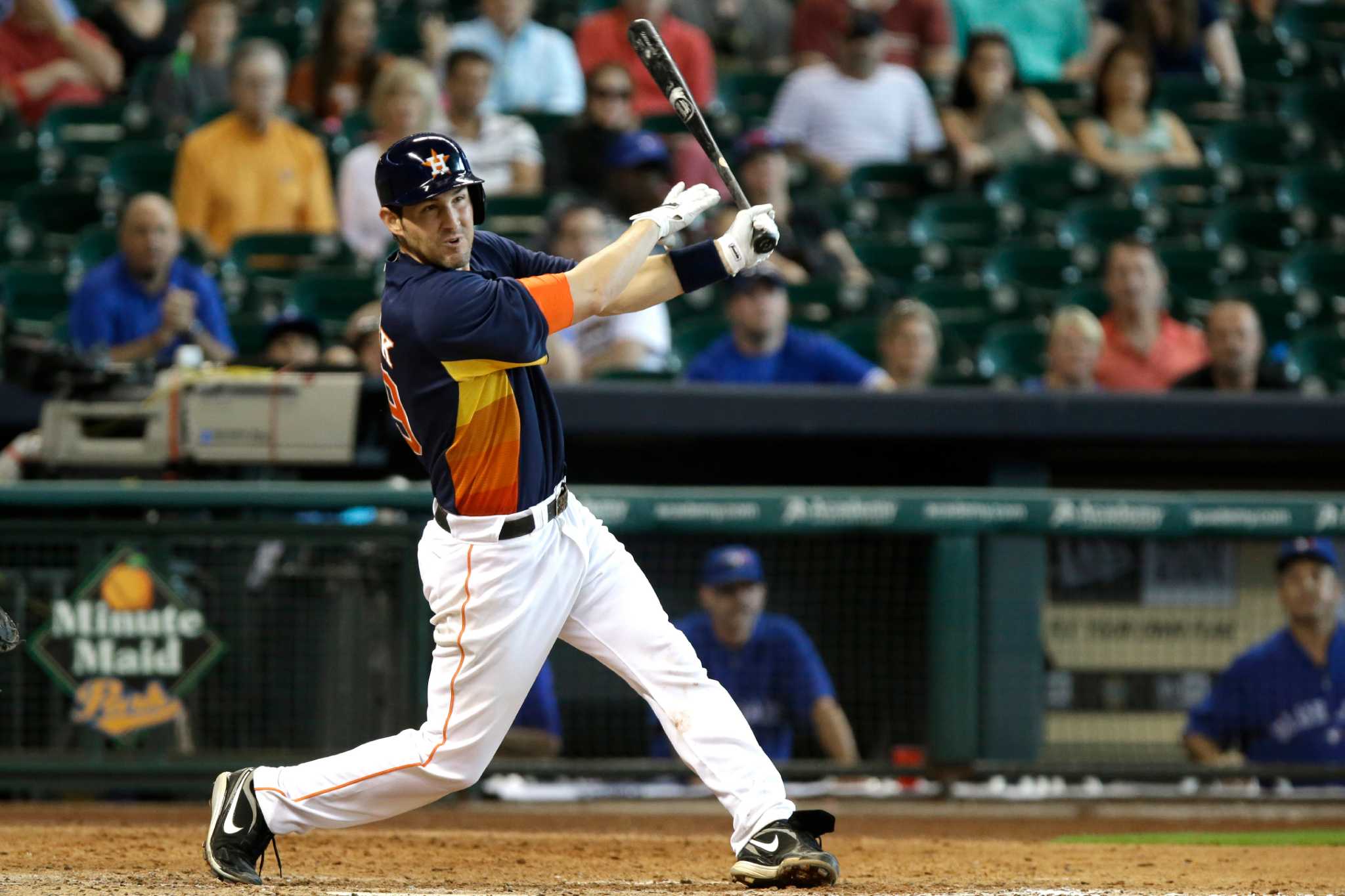 Astros' Clark comes just short of perfect end to storybook week