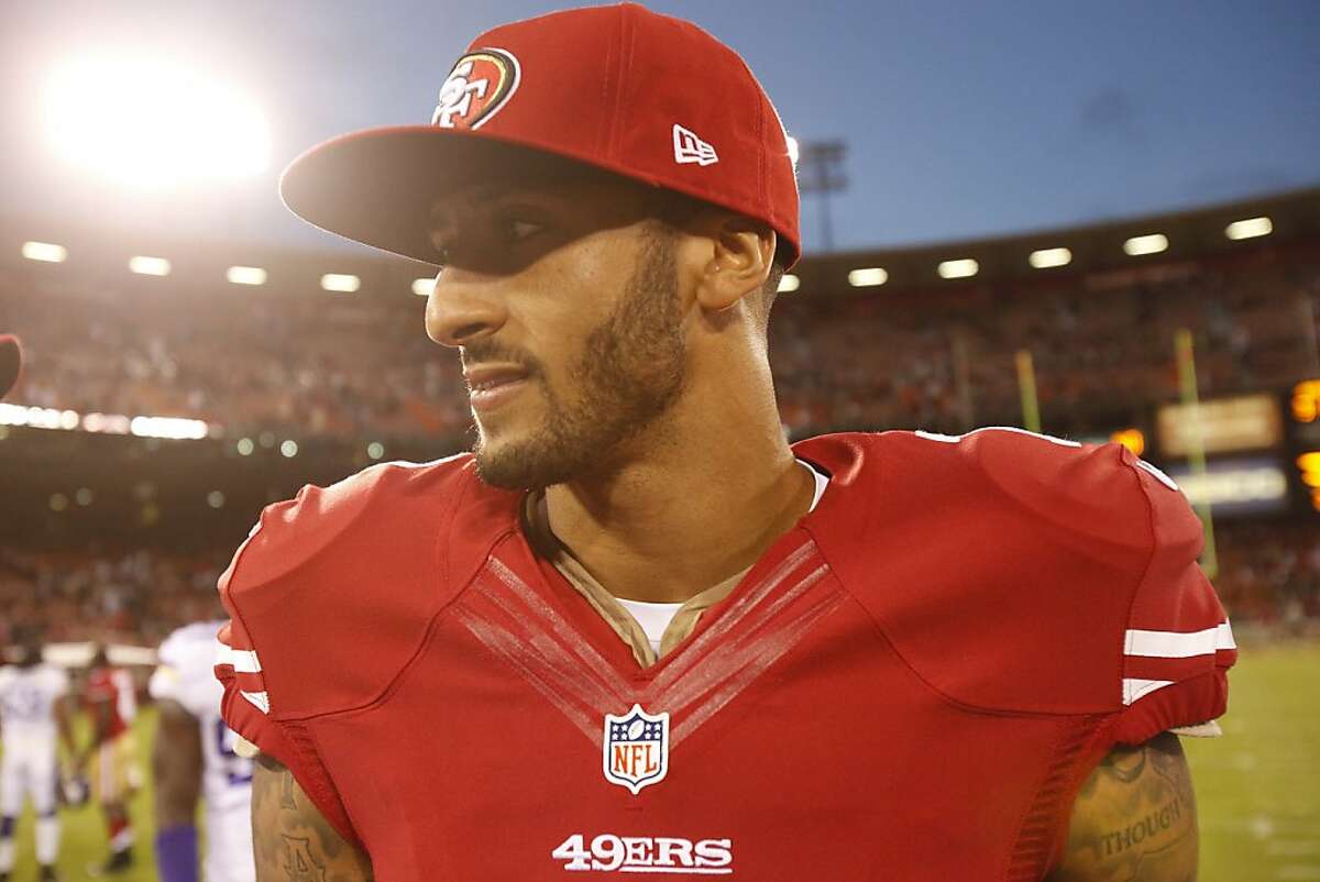 Kaepernick looks sharp as 49ers stomp Vikings