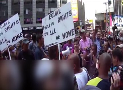 Woman to go topless Sunday, protesting laws that discriminate against ...