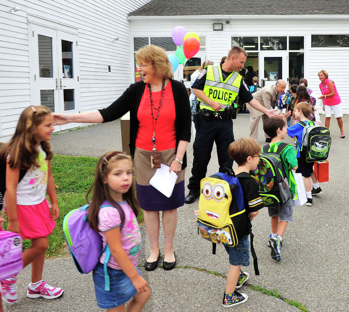 Center Elementary celebrates many firsts on opening day