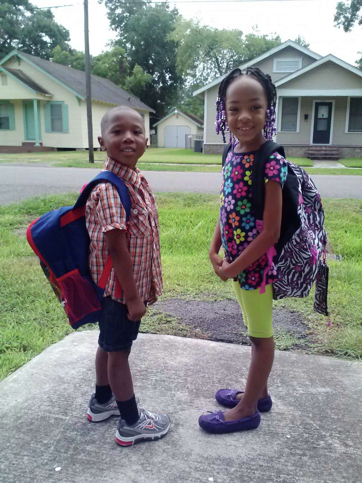 First day of school snapshots