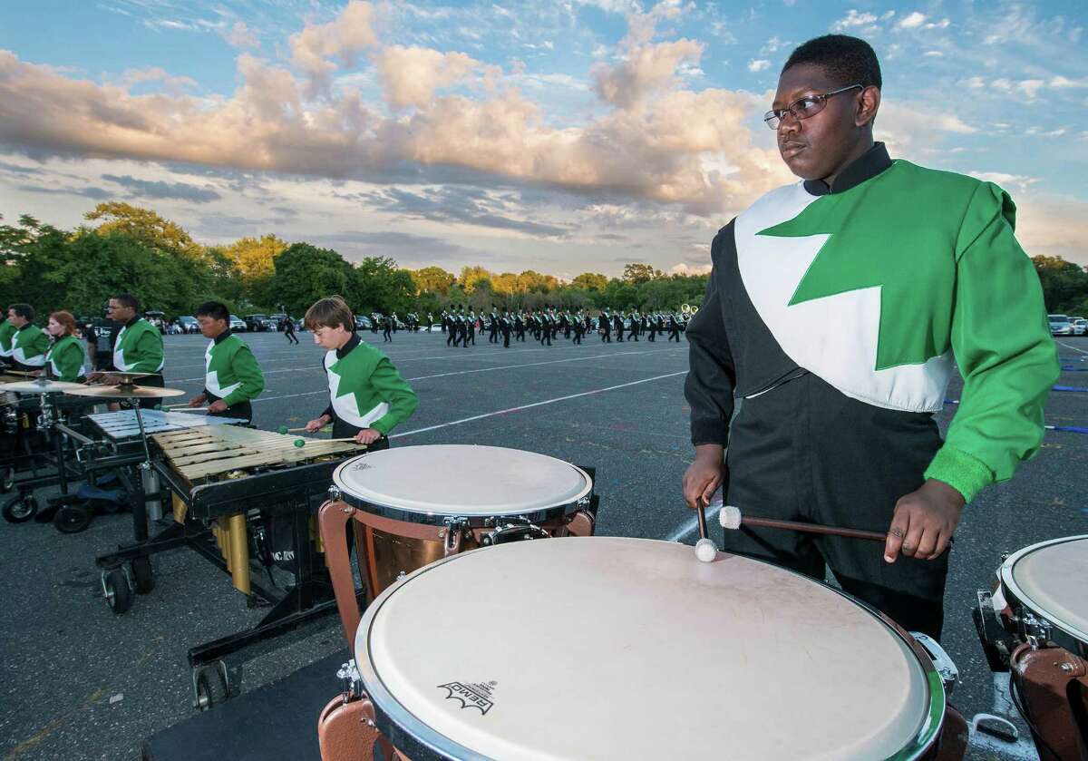 NHS marching band, color guard, debuts 'iSpy'