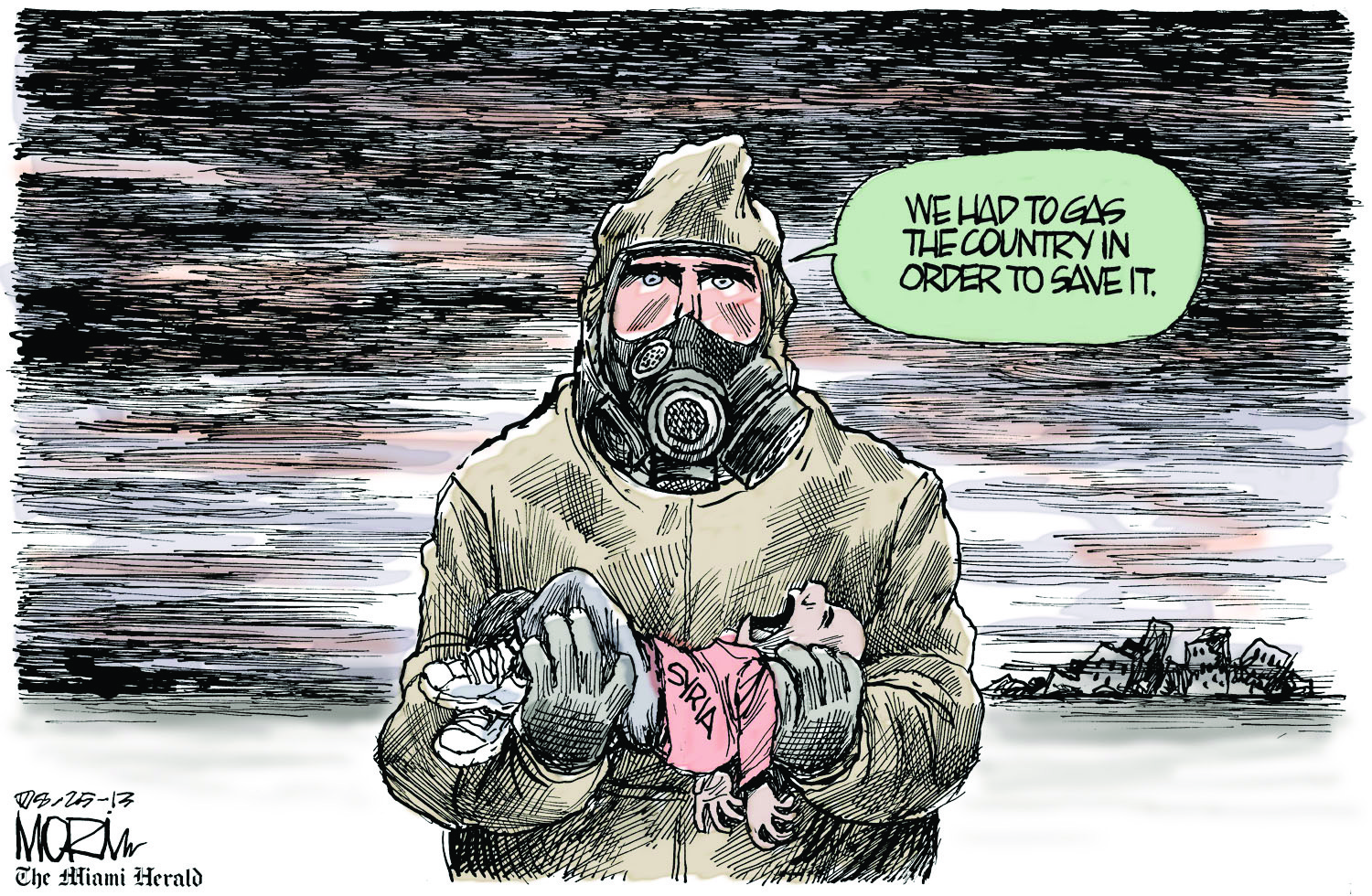 A step over the red line