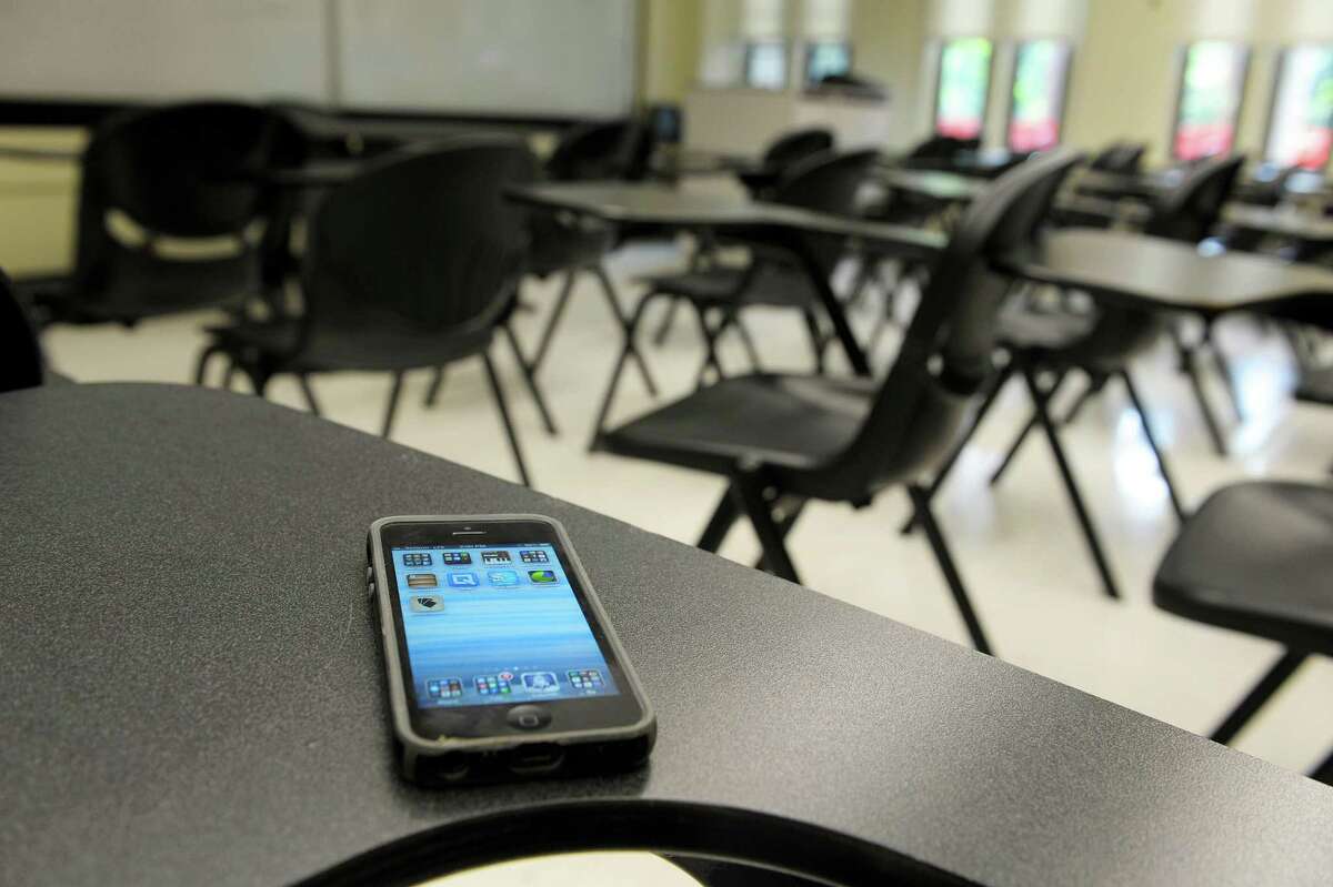 Dialing up a classroom distraction
