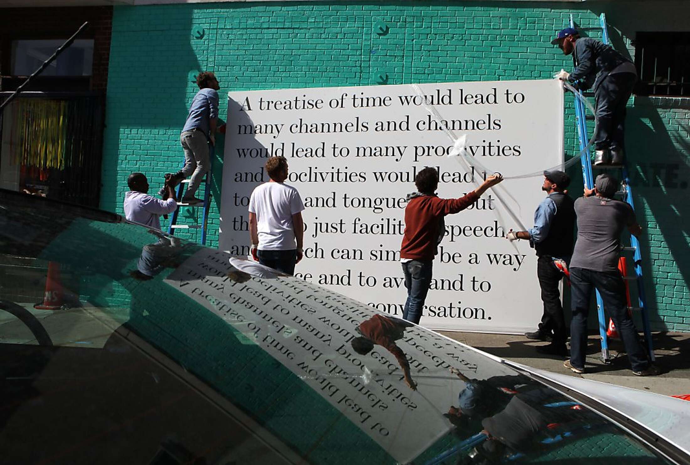 'Open Canvas' brings art out in the open in S.F.