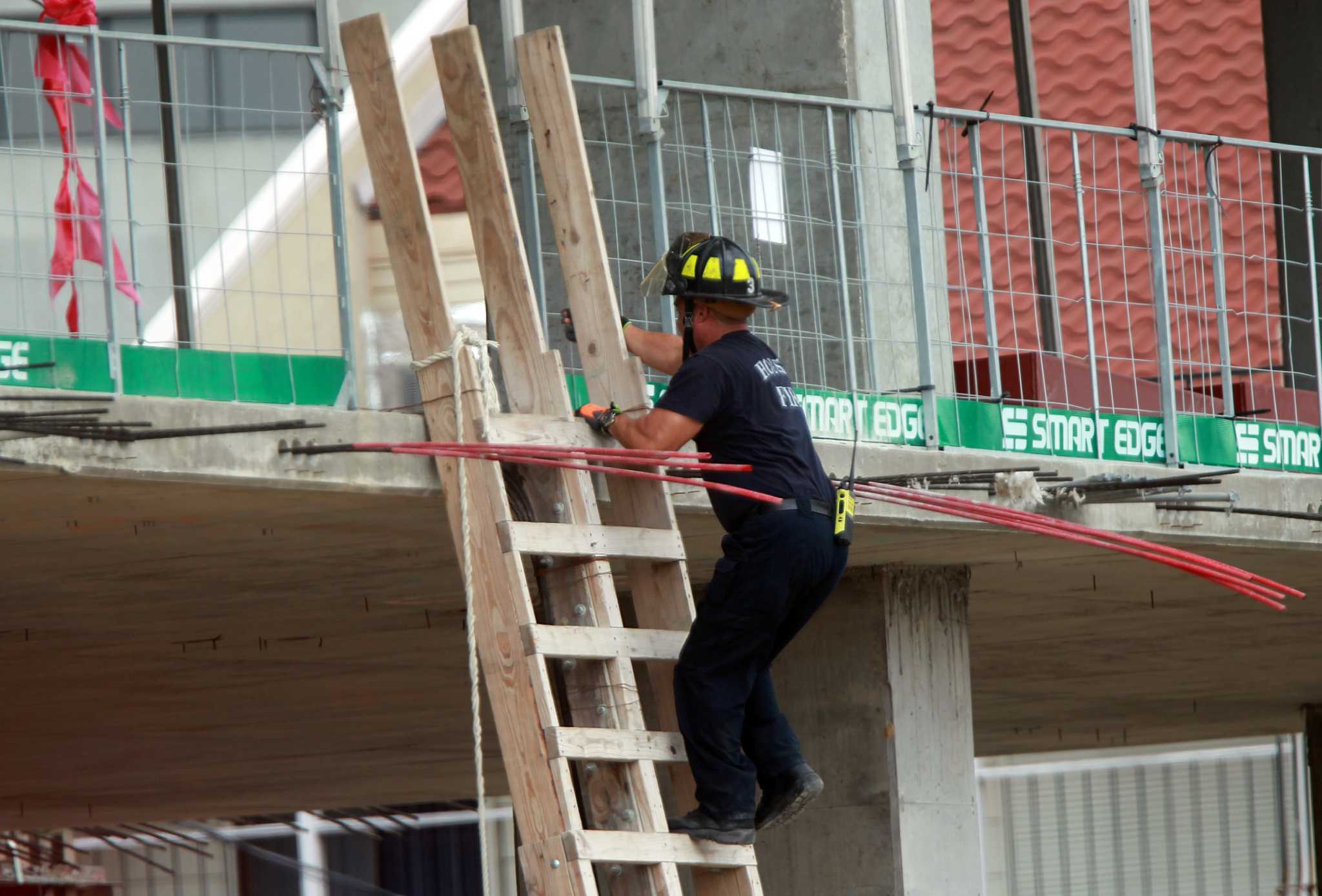 Fatal fall down elevator shaft reported at Houston construction site