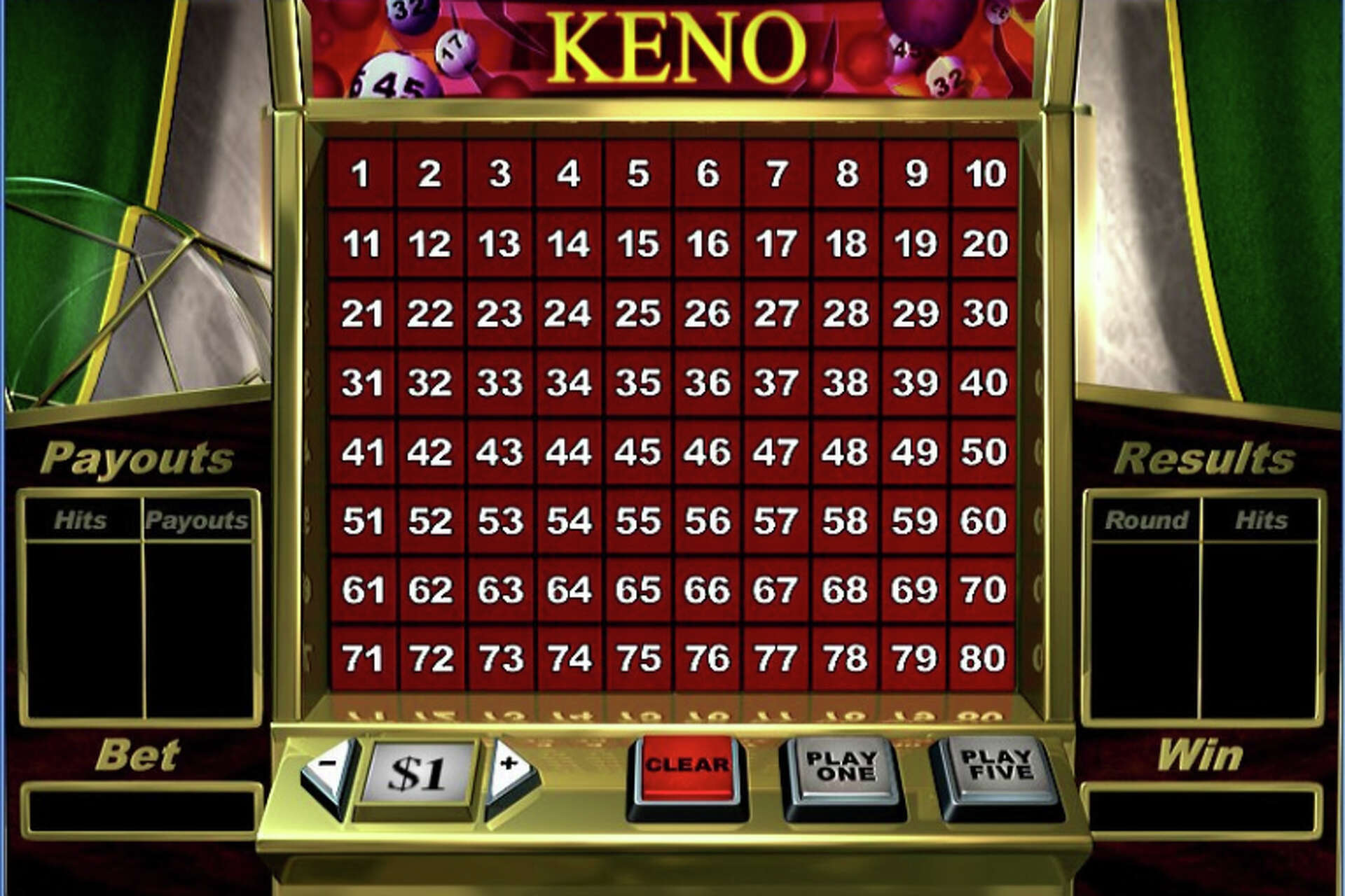 Keno on track for bars, restaurants