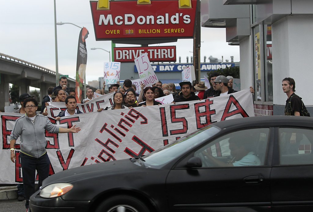Fast-food labor protest spreads to 50 cities