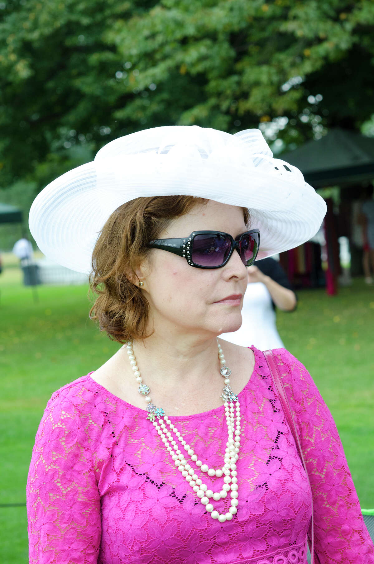 At the Greenwich Polo Club, crowd has a flair for high society fashion