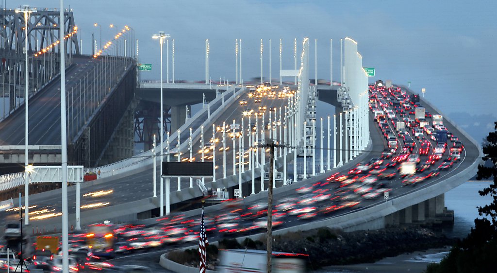 Increased Bay Bridge traffic means longer commutes