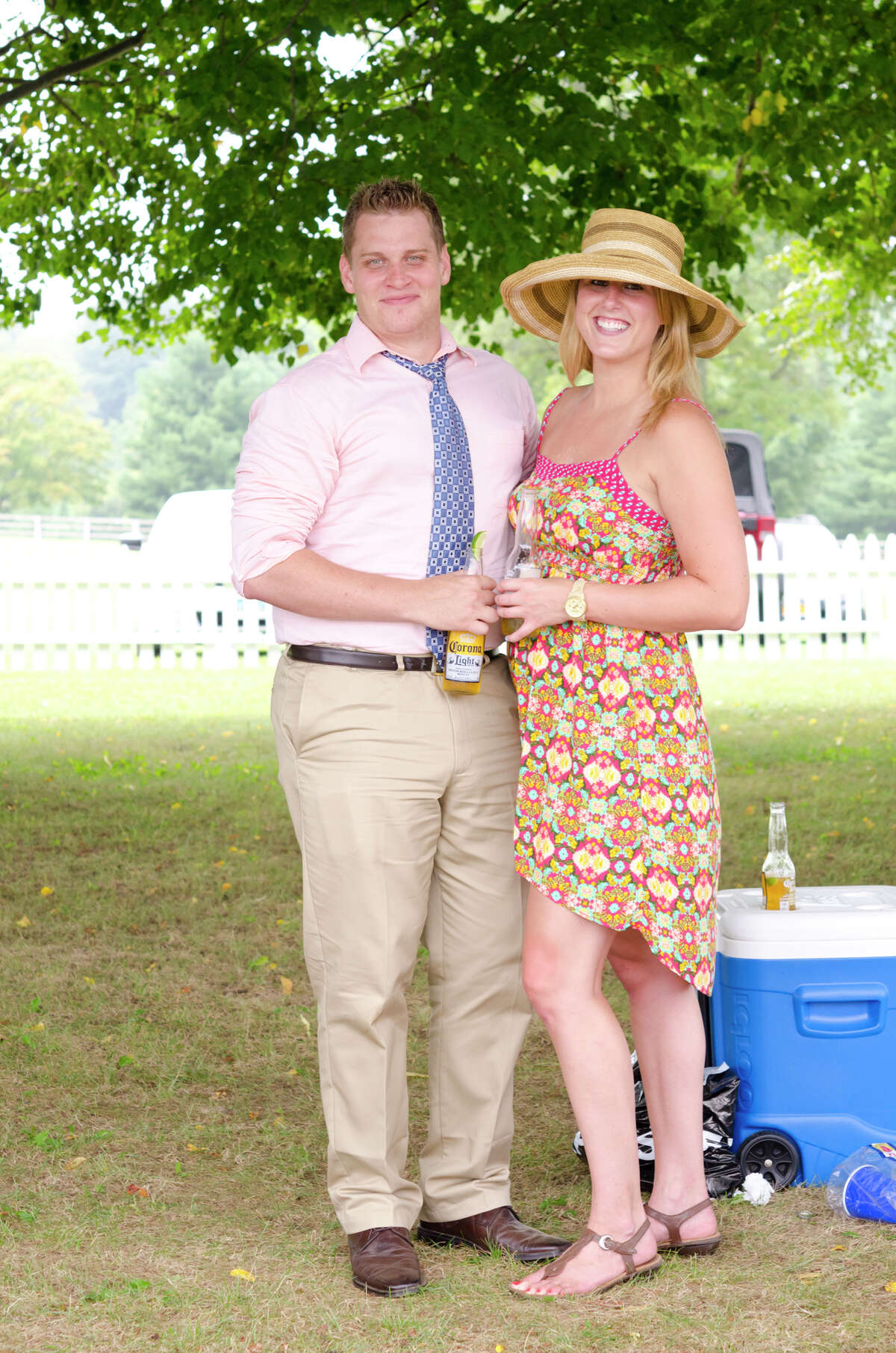 At the Greenwich Polo Club, crowd has a flair for high society fashion