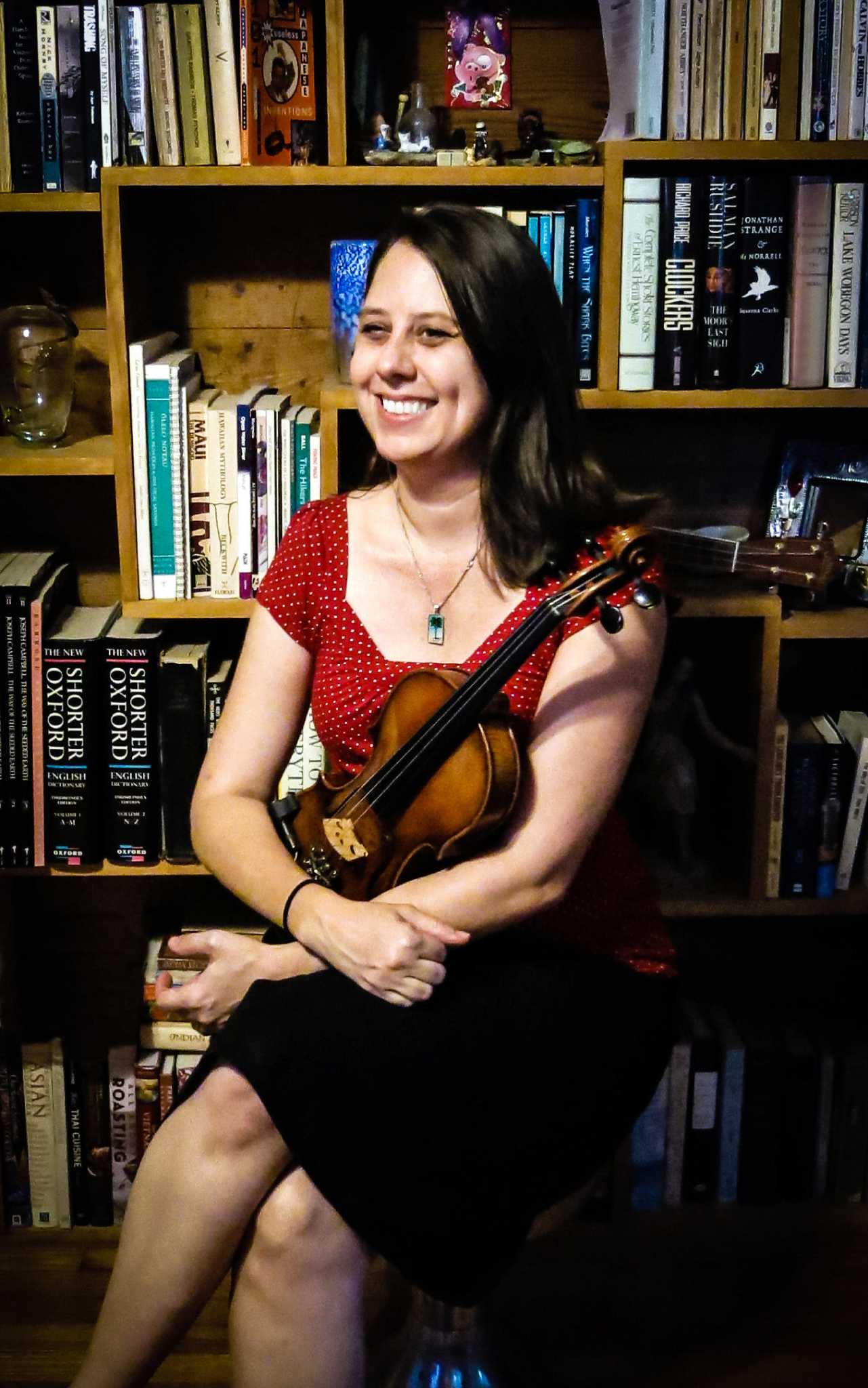 Fiddling and designing with Kim Mackenzie