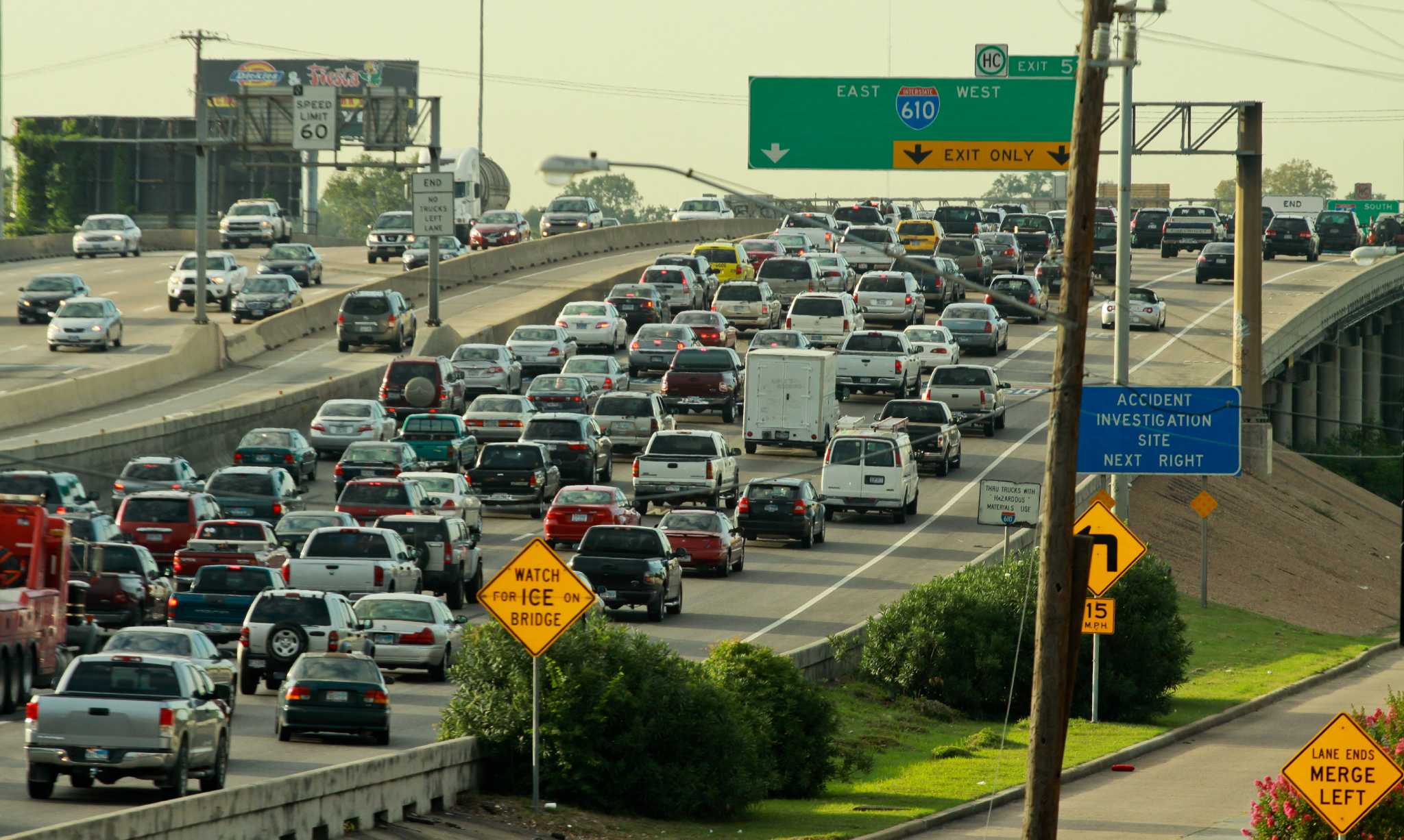 Houston's worst downtown commutes