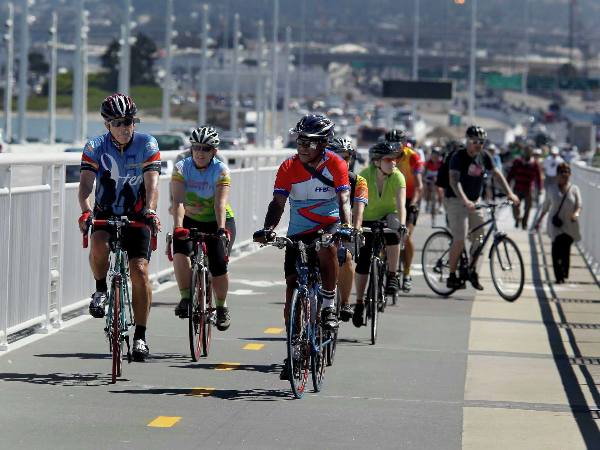 Bay Bridge bike path in works