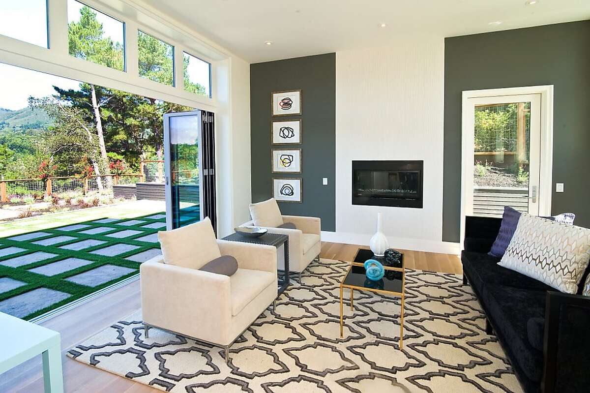 Modernism in Mill Valley: Newly built home boasts NanaWall doors, views ...
