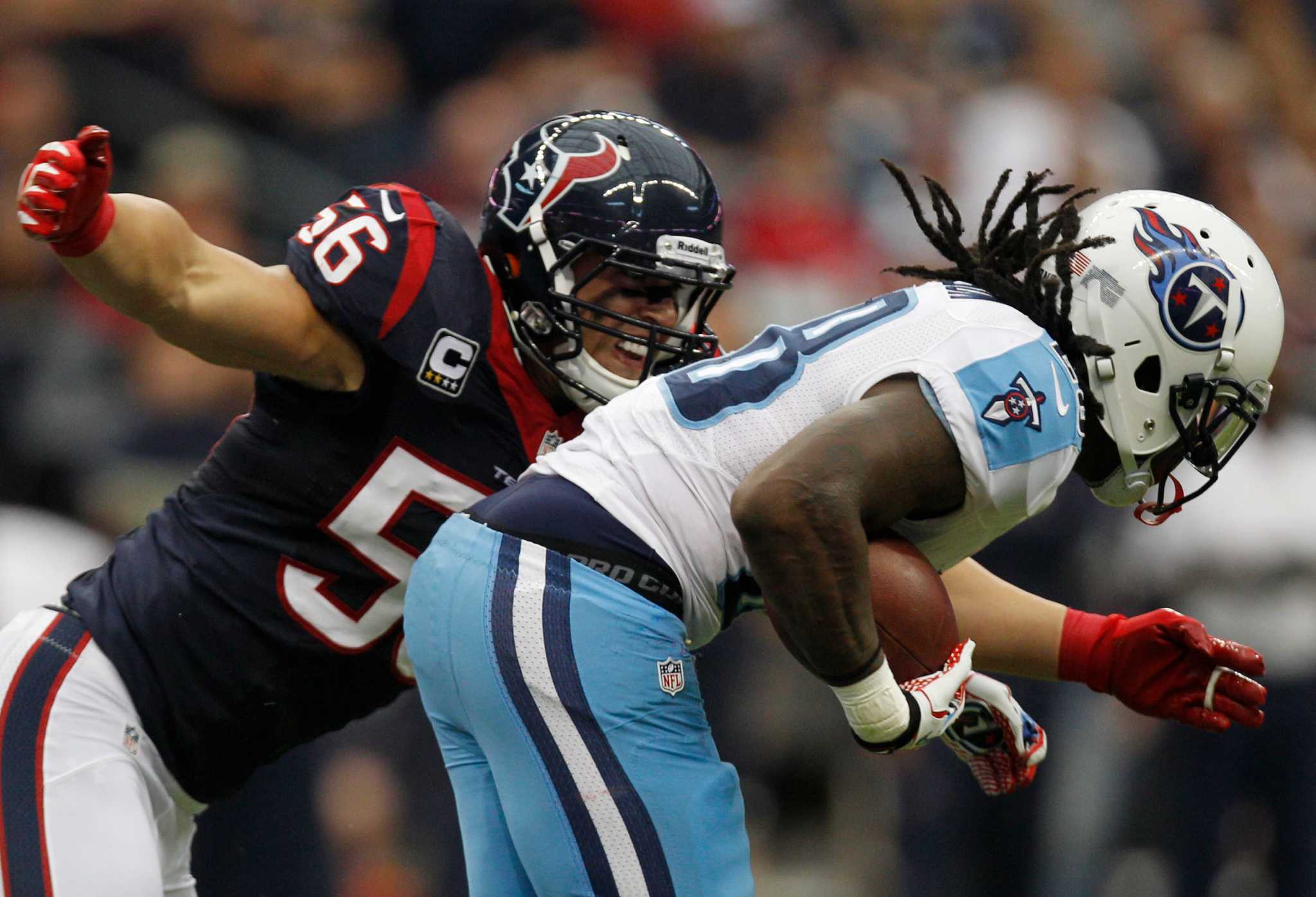 Cushing's devotion to football, rehab builds capital with Texans