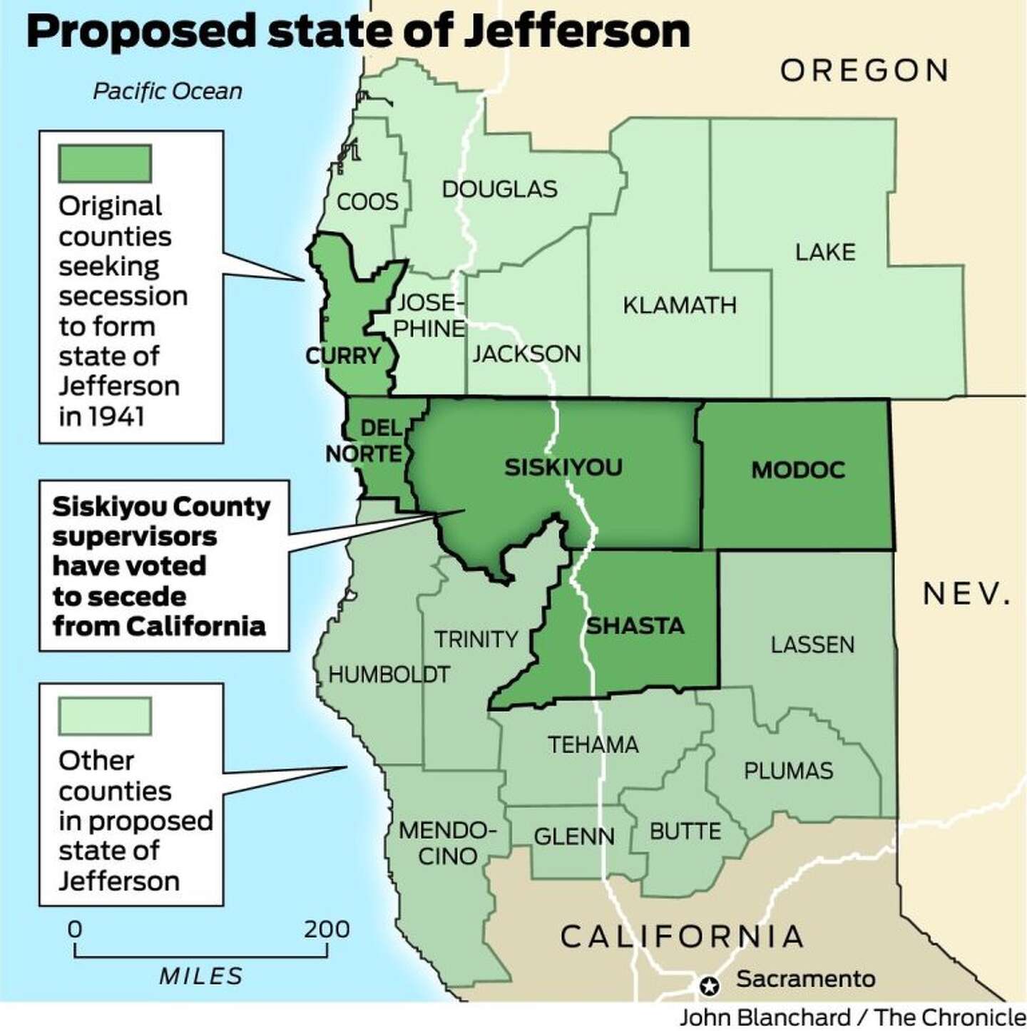 Rural Californians rekindle secession movement