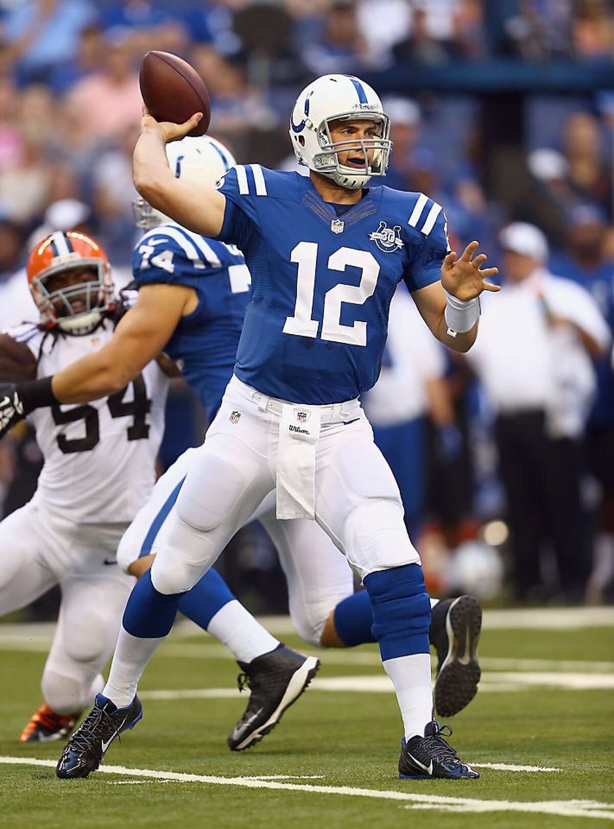 Luck alone not enough to take Colts to top