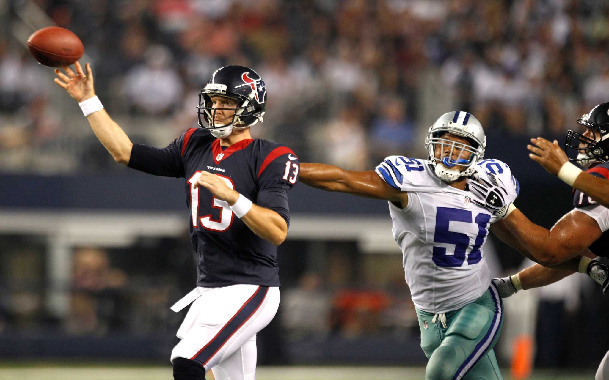 Yates edges Keenum for Texans' backup QB role