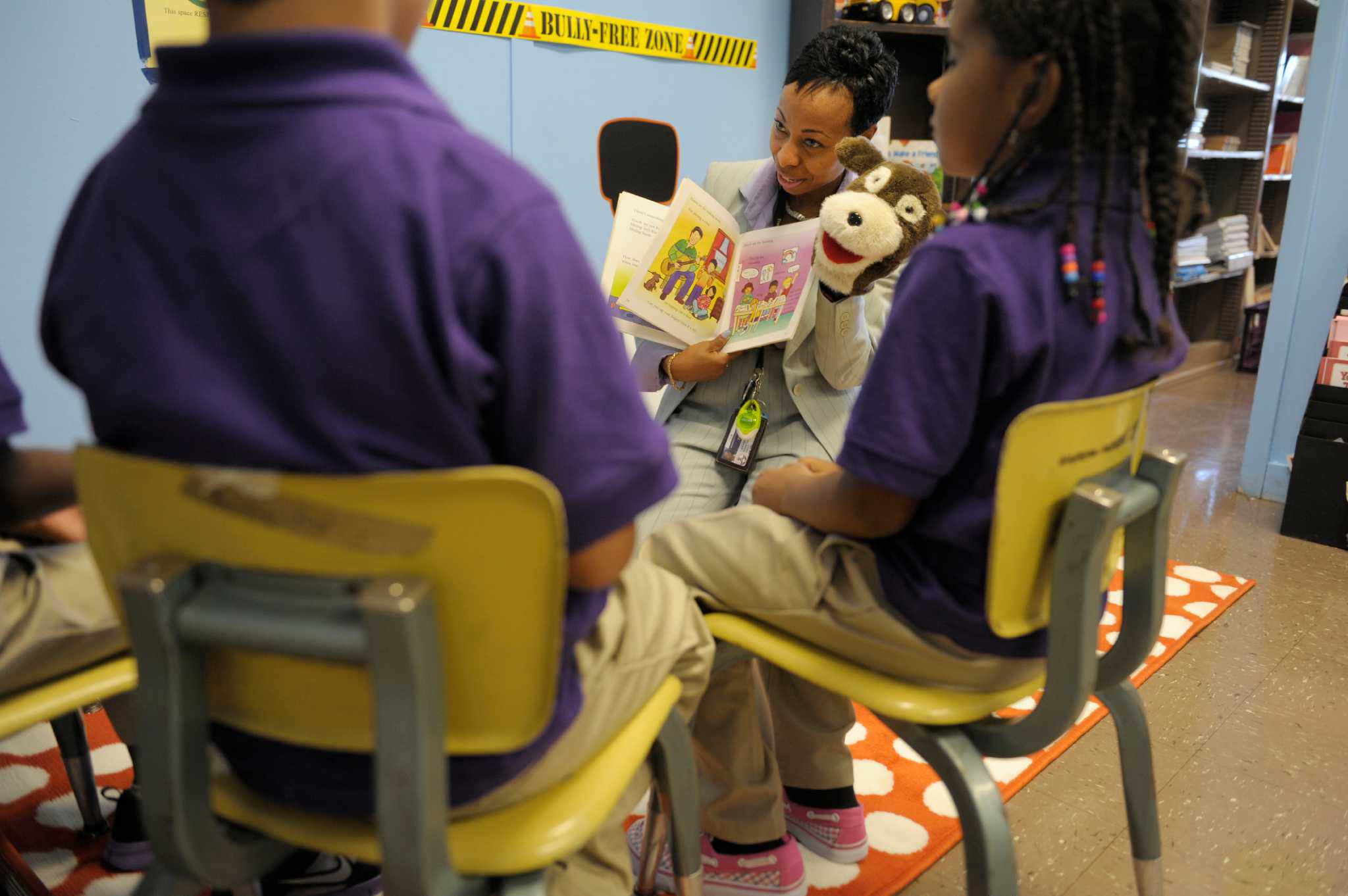 Photos: Students explore new school