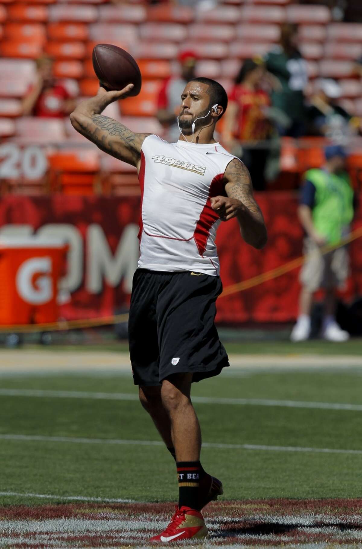Hard work keeps Kaepernick ahead of the game