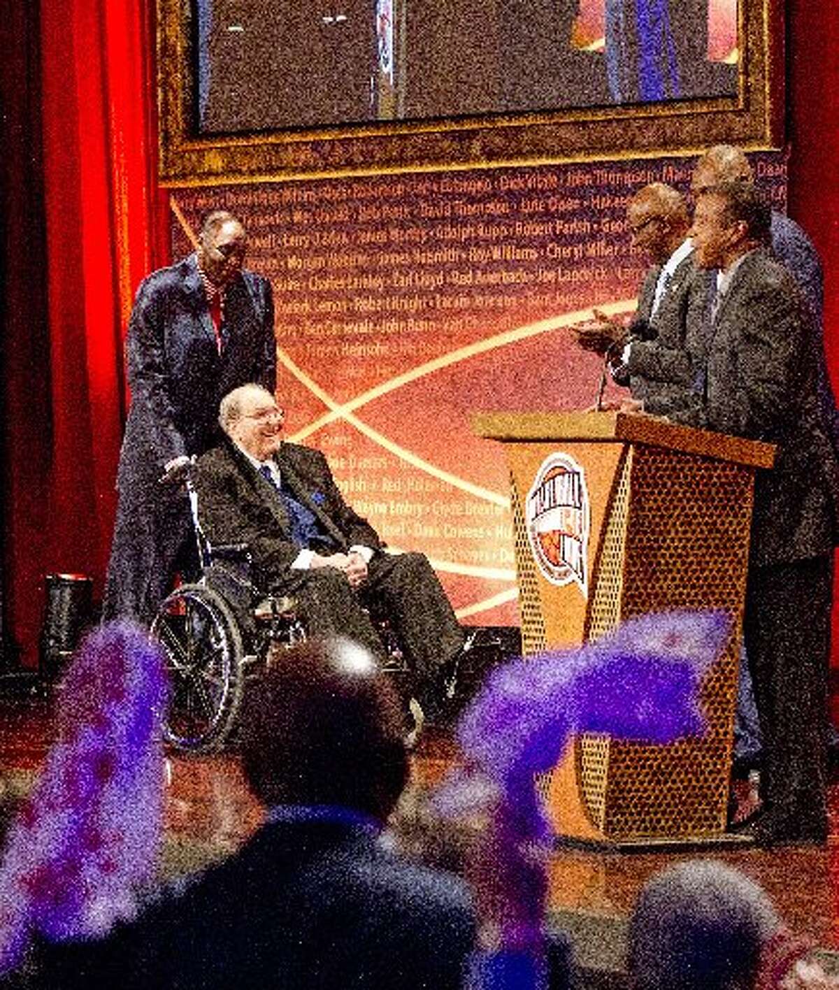 Former UH coach Guy V. Lewis finally enshrined in Hall of Fame