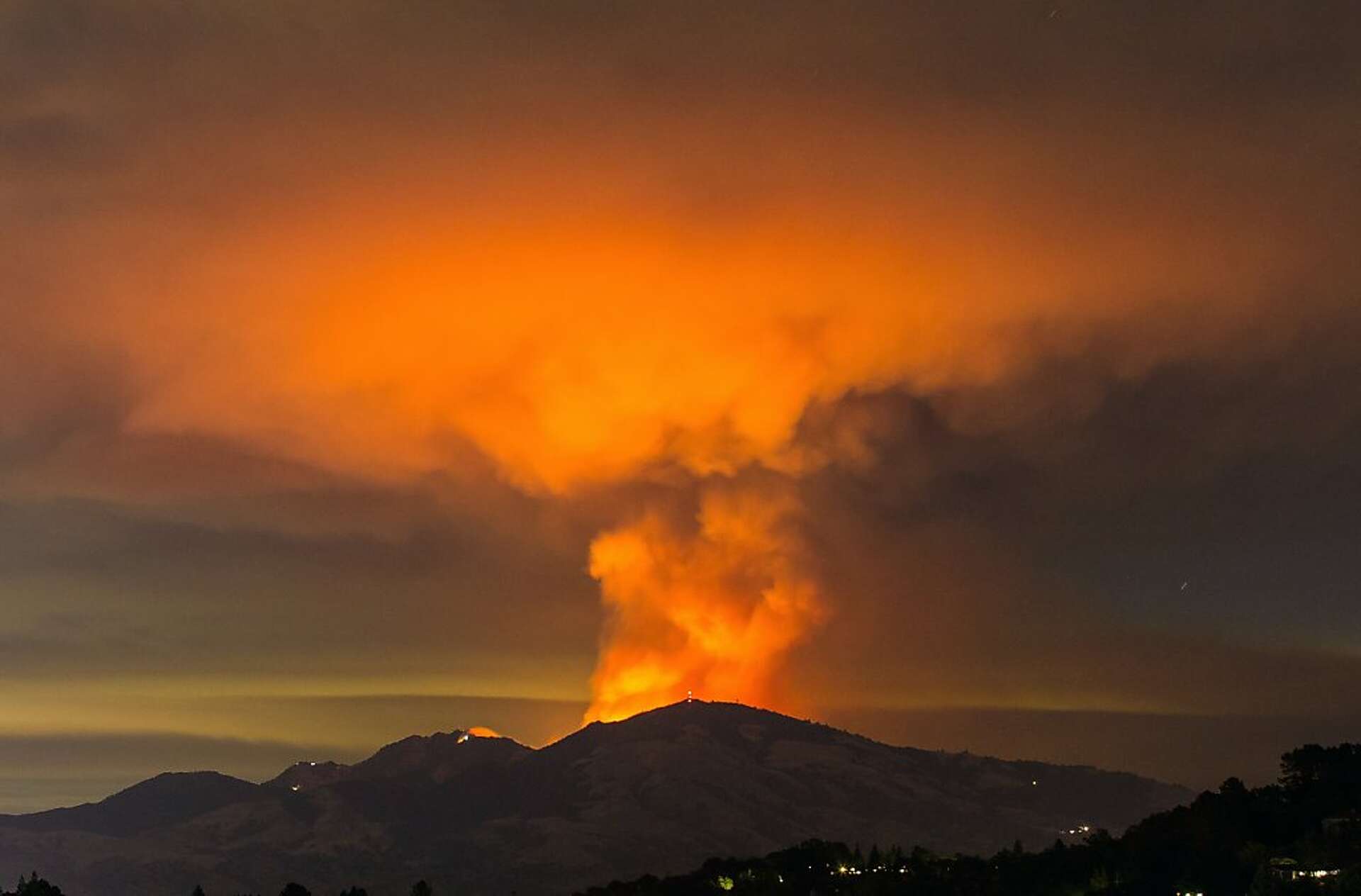 Wildlife winners, losers in Mt. Diablo fire