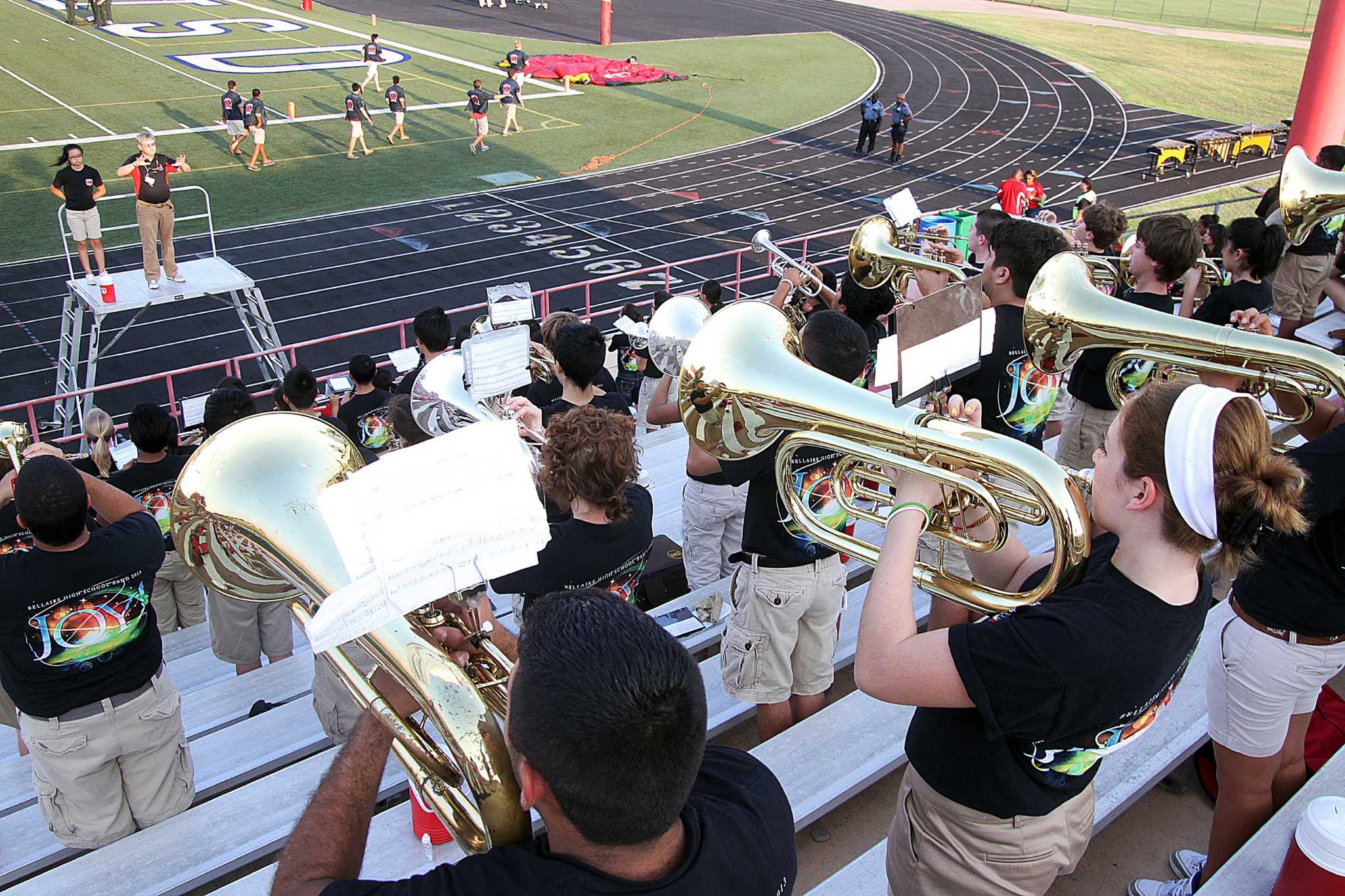 Mighty Cardinal Band brightens Friday nights
