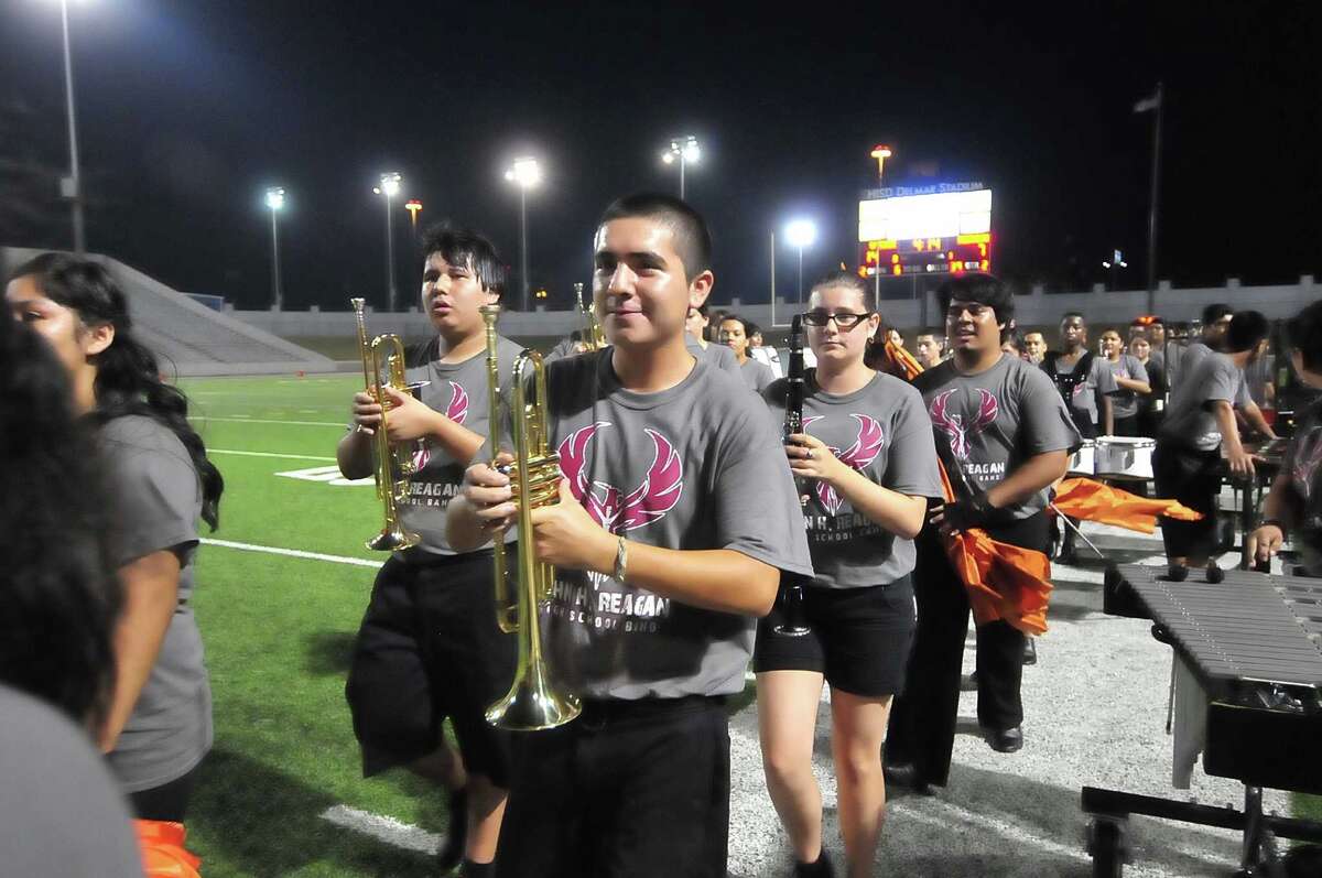 Reagan band brightens Friday nights