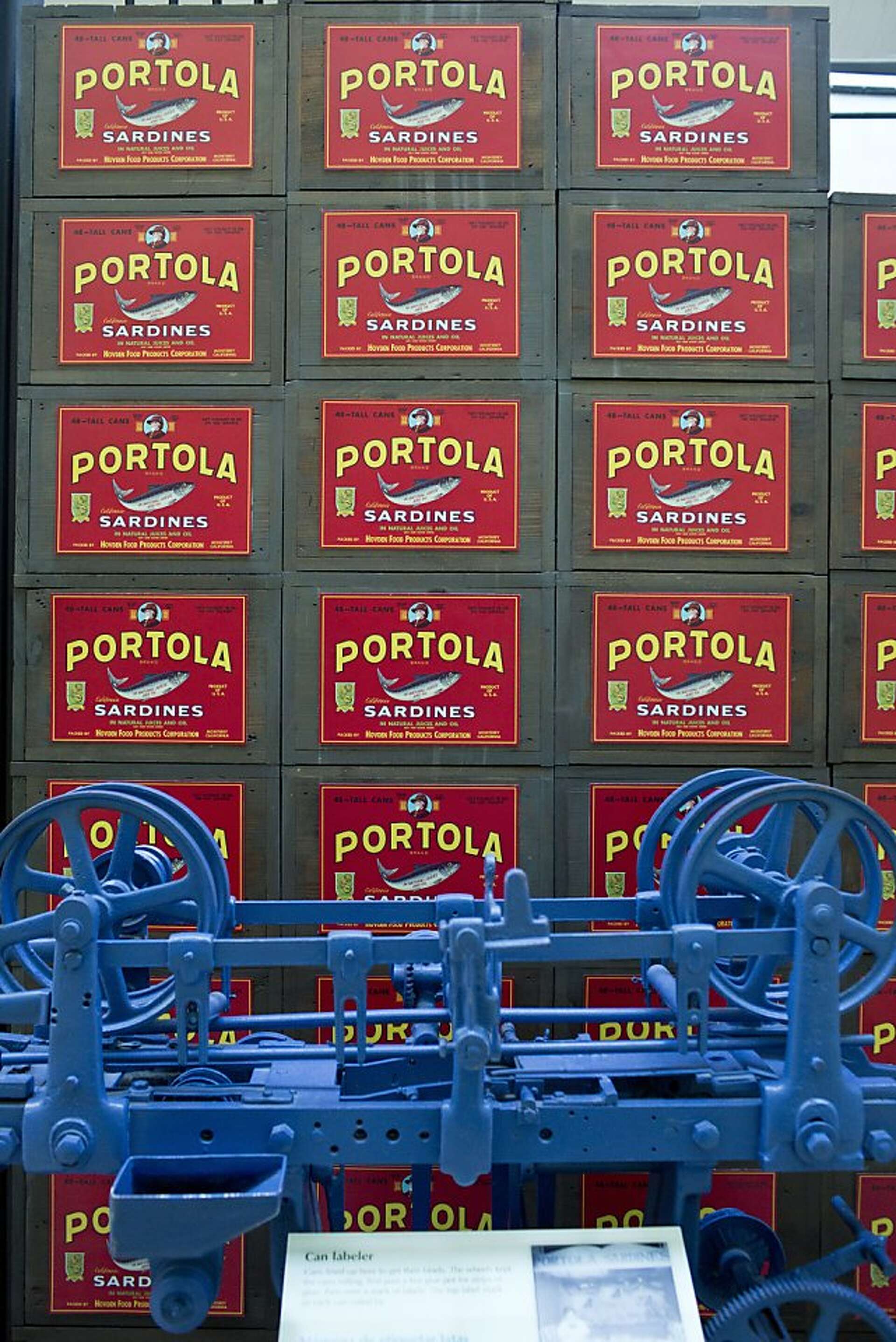 Cannery Row offers hints of its history