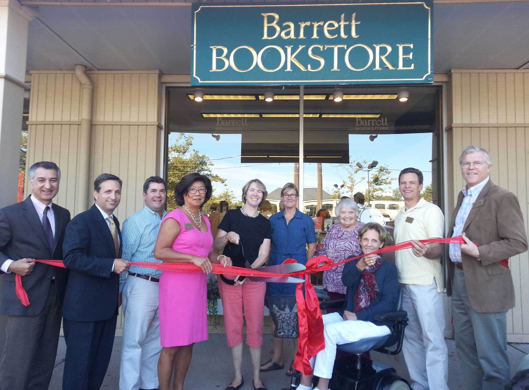 Barrett Bookstore unveils new look