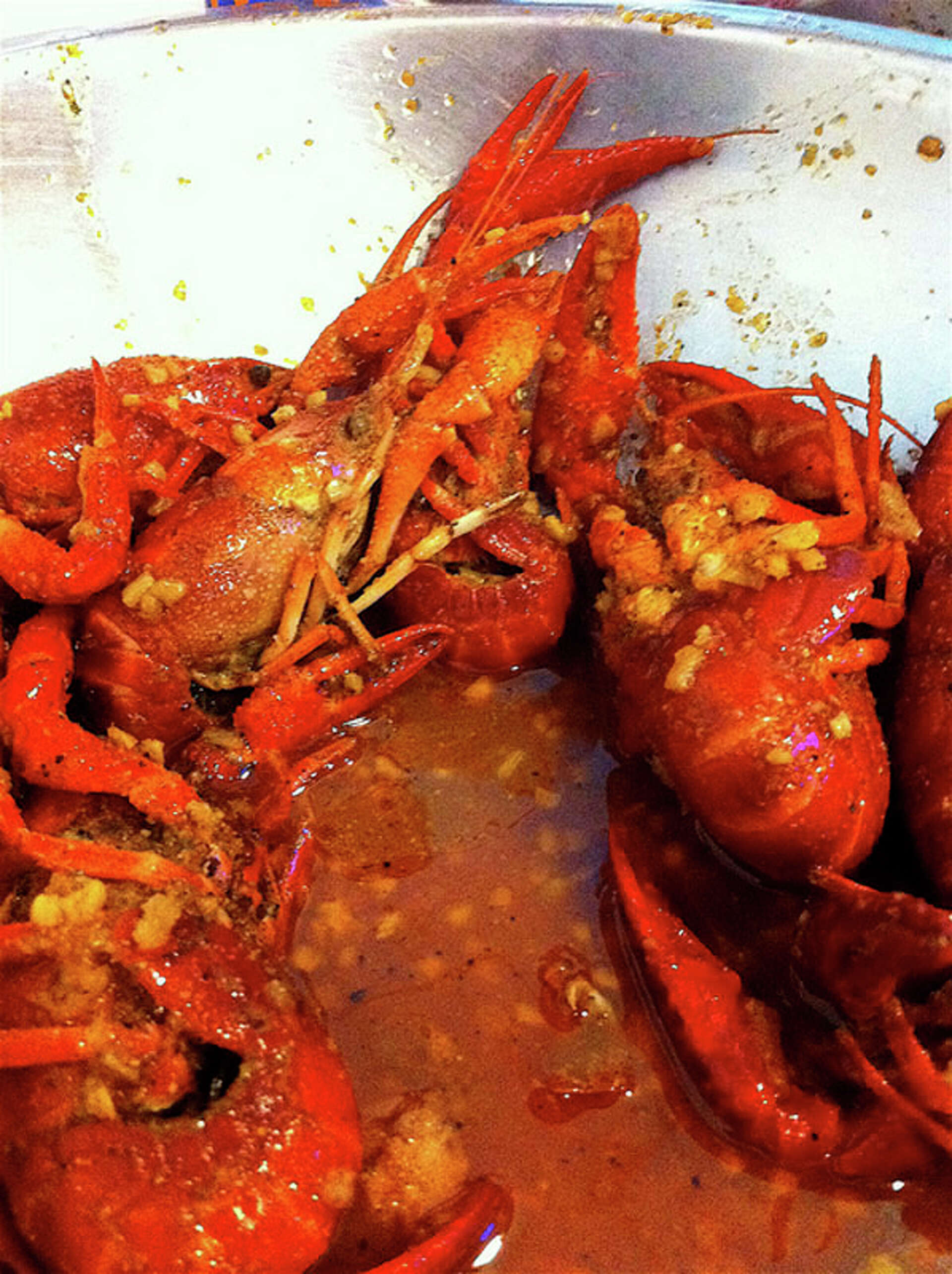90. Crawfish & Noodles