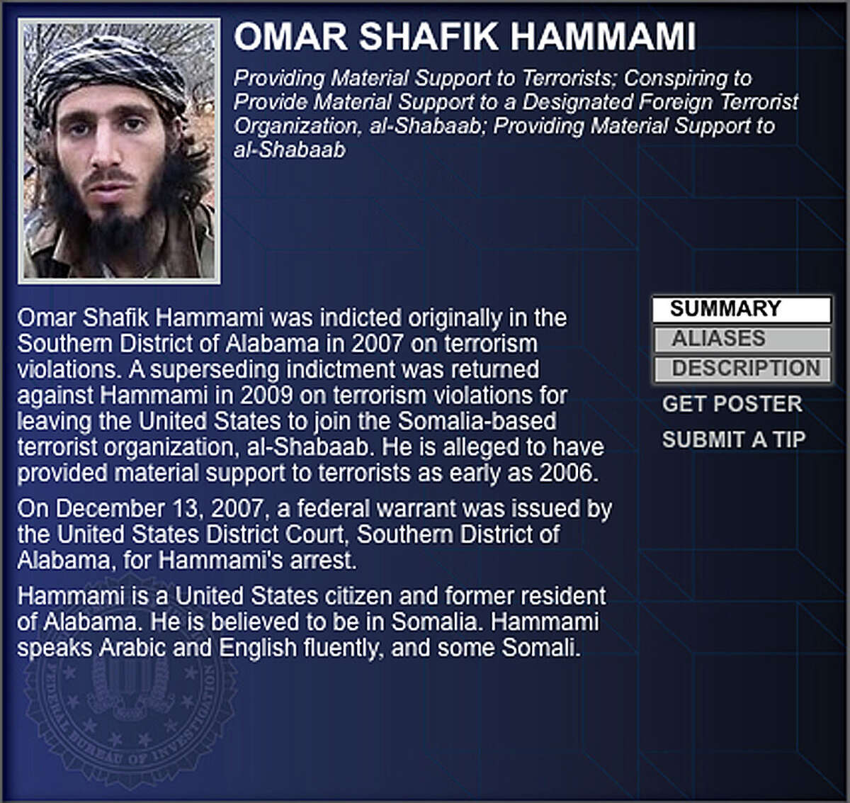 American jihadi slain in Somalia by rivals