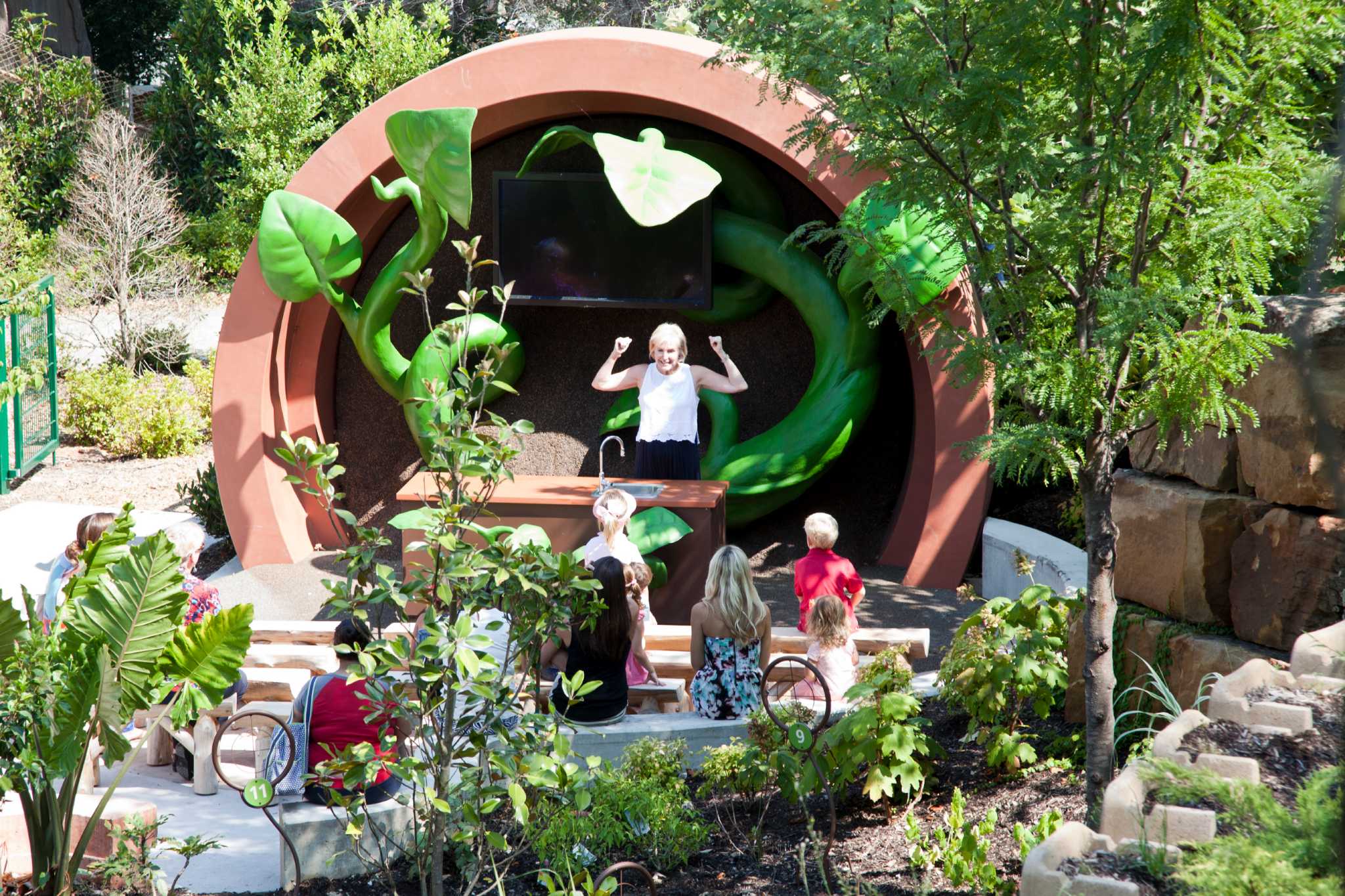 Children's garden combines fun with learning