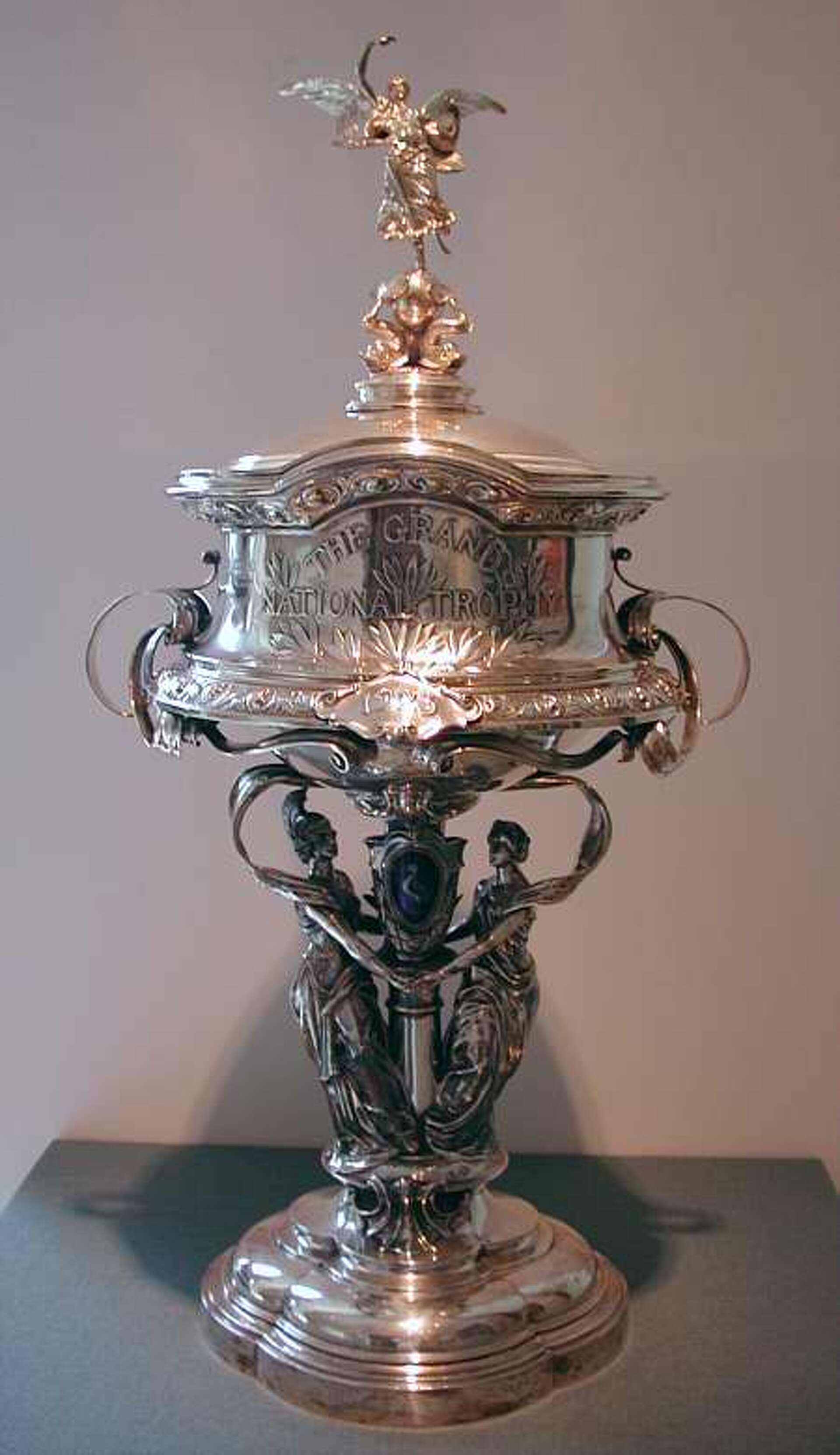 Museum 'smash-and-grab' of horse racing trophies