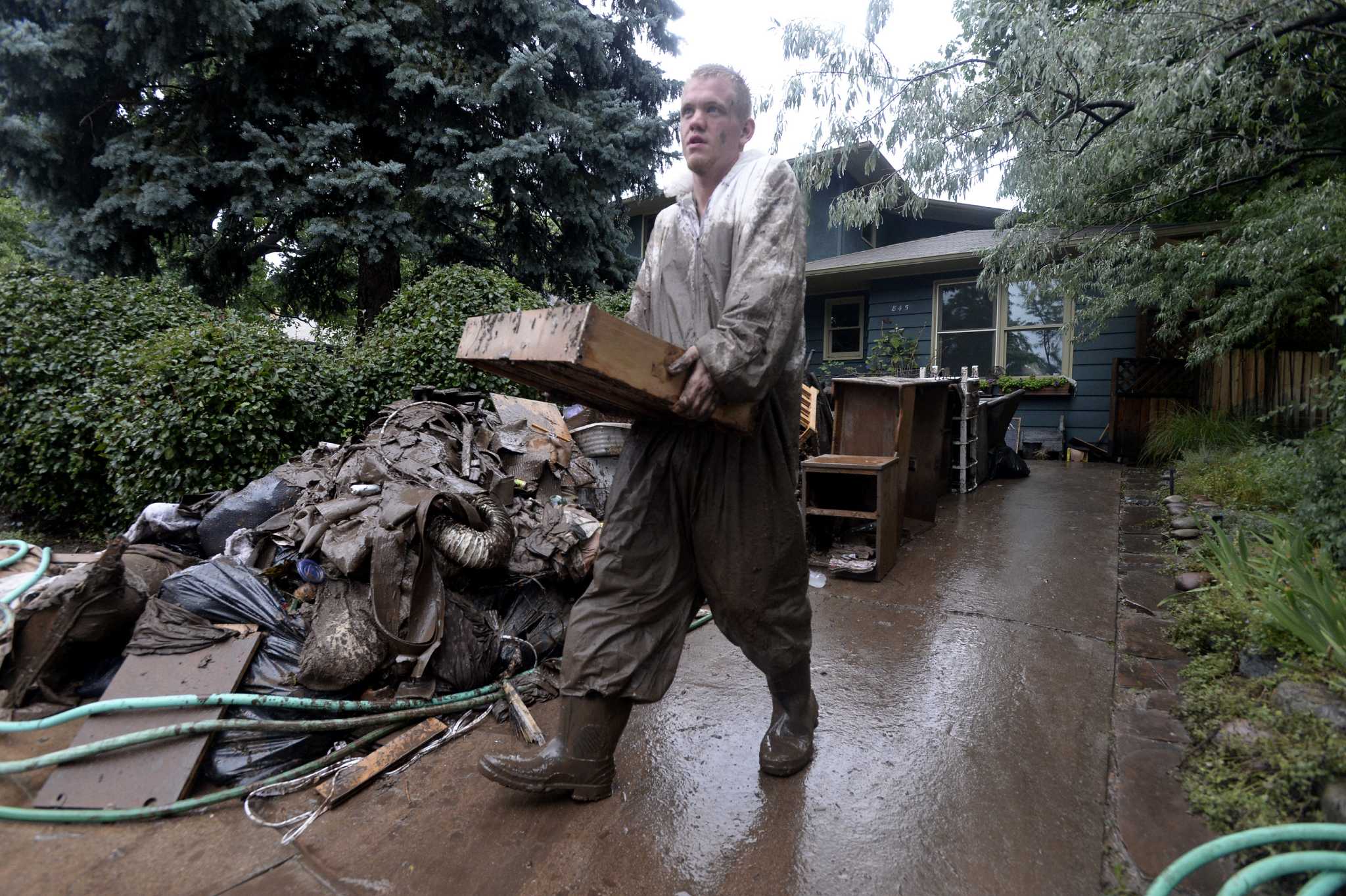 Rains turn Rocky Mountain paradise into muddy mess