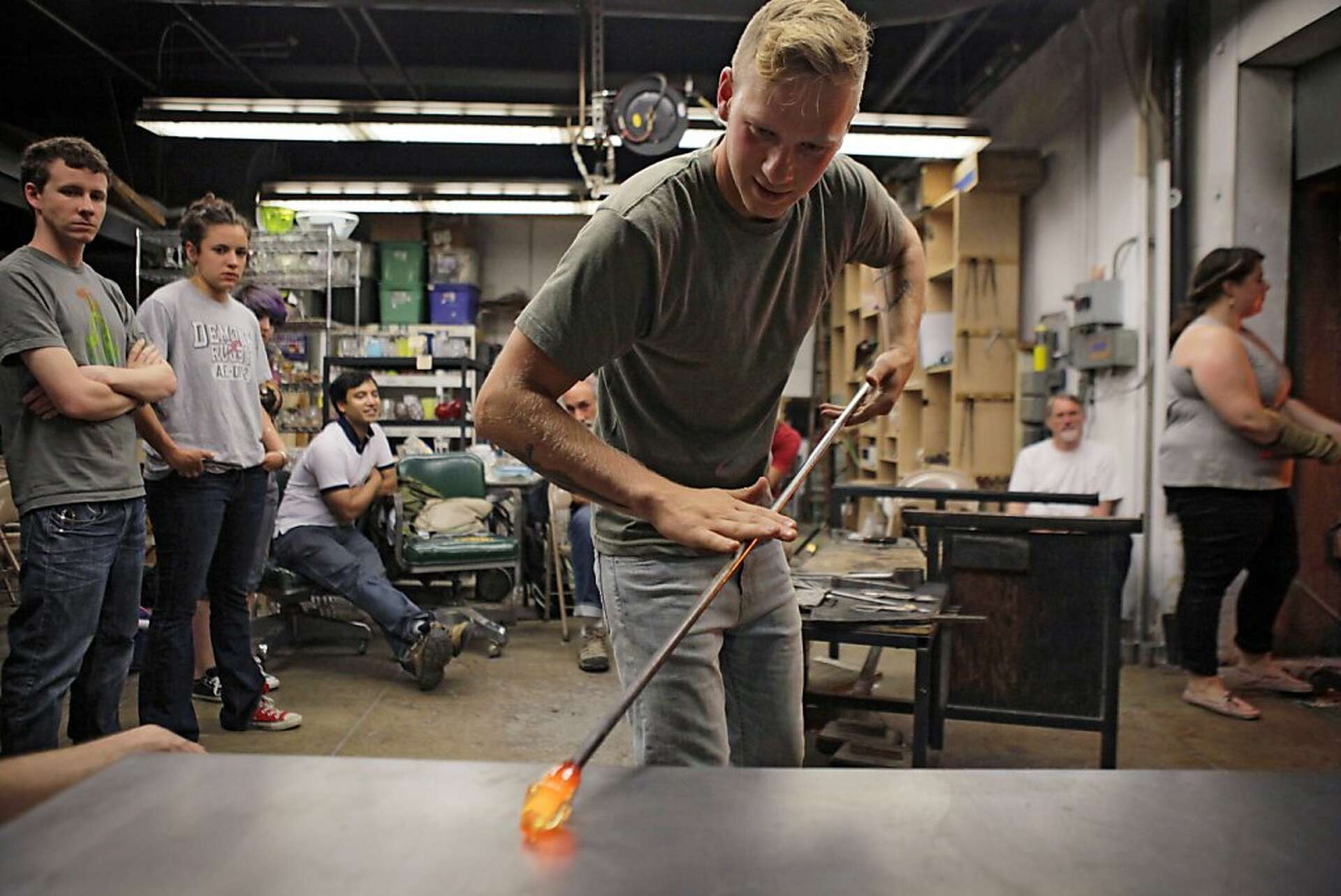 Drive seeks to save SF State glassblowing course