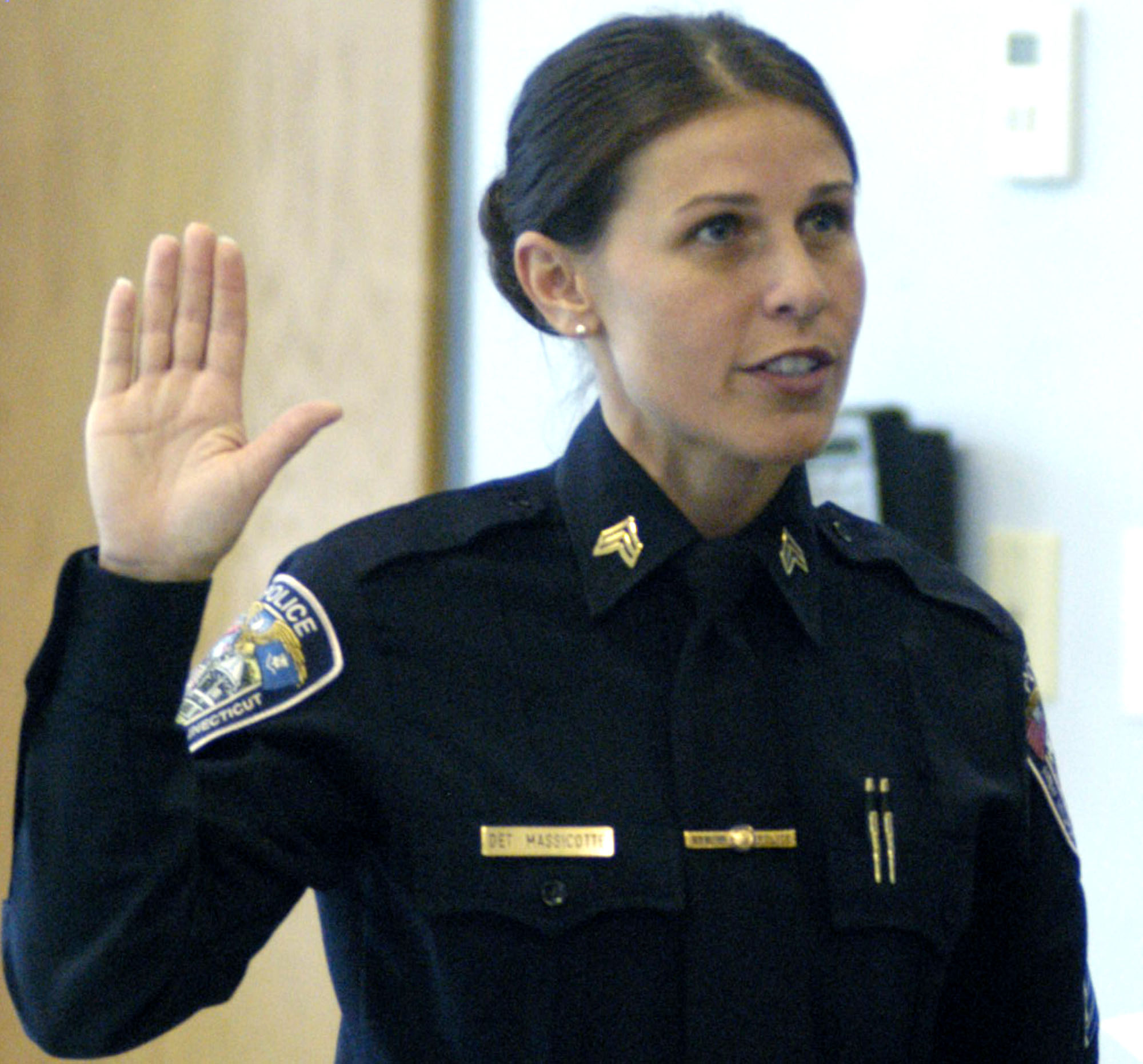 Massicotte promoted to rank of Sergeant