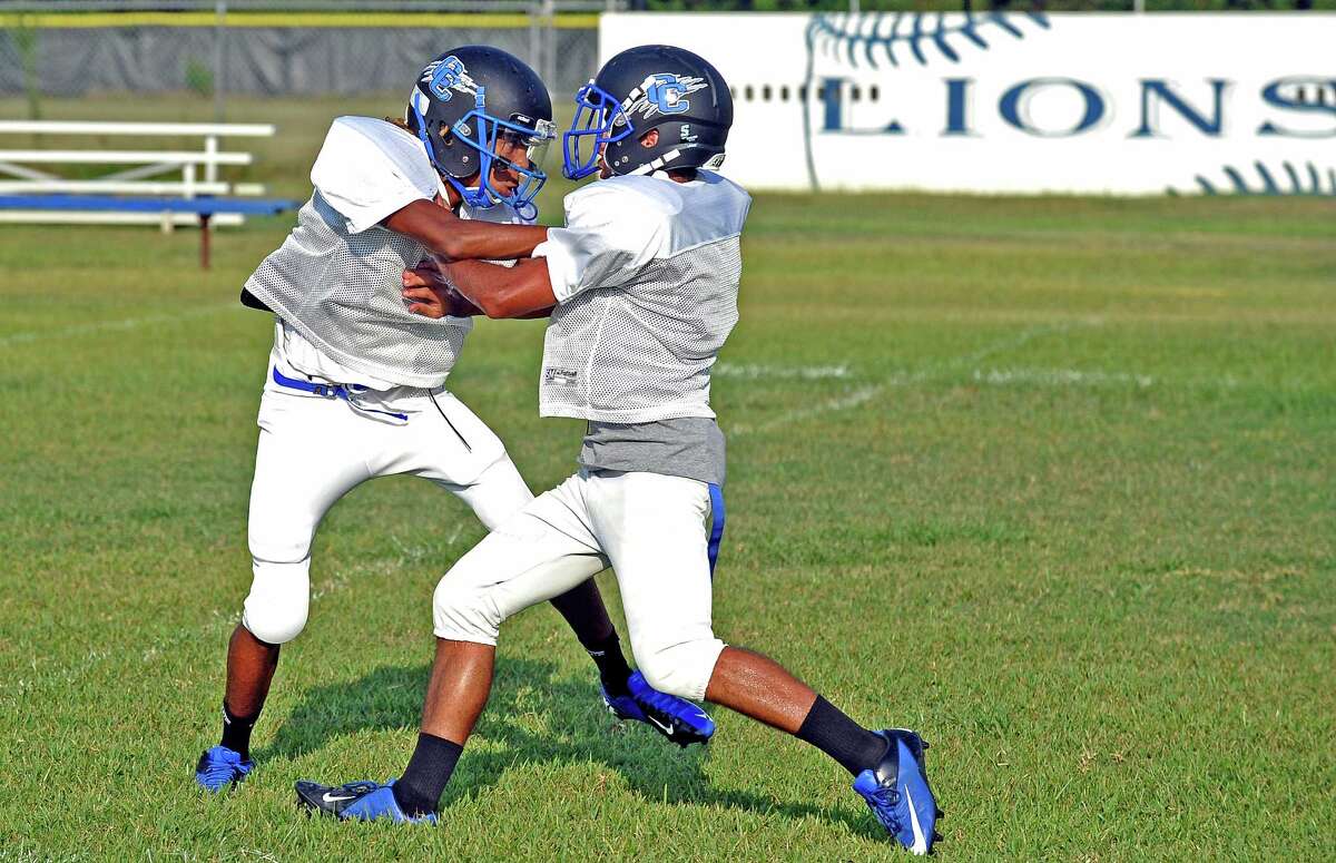 Community Christian football deals with high expectations, first-year coach