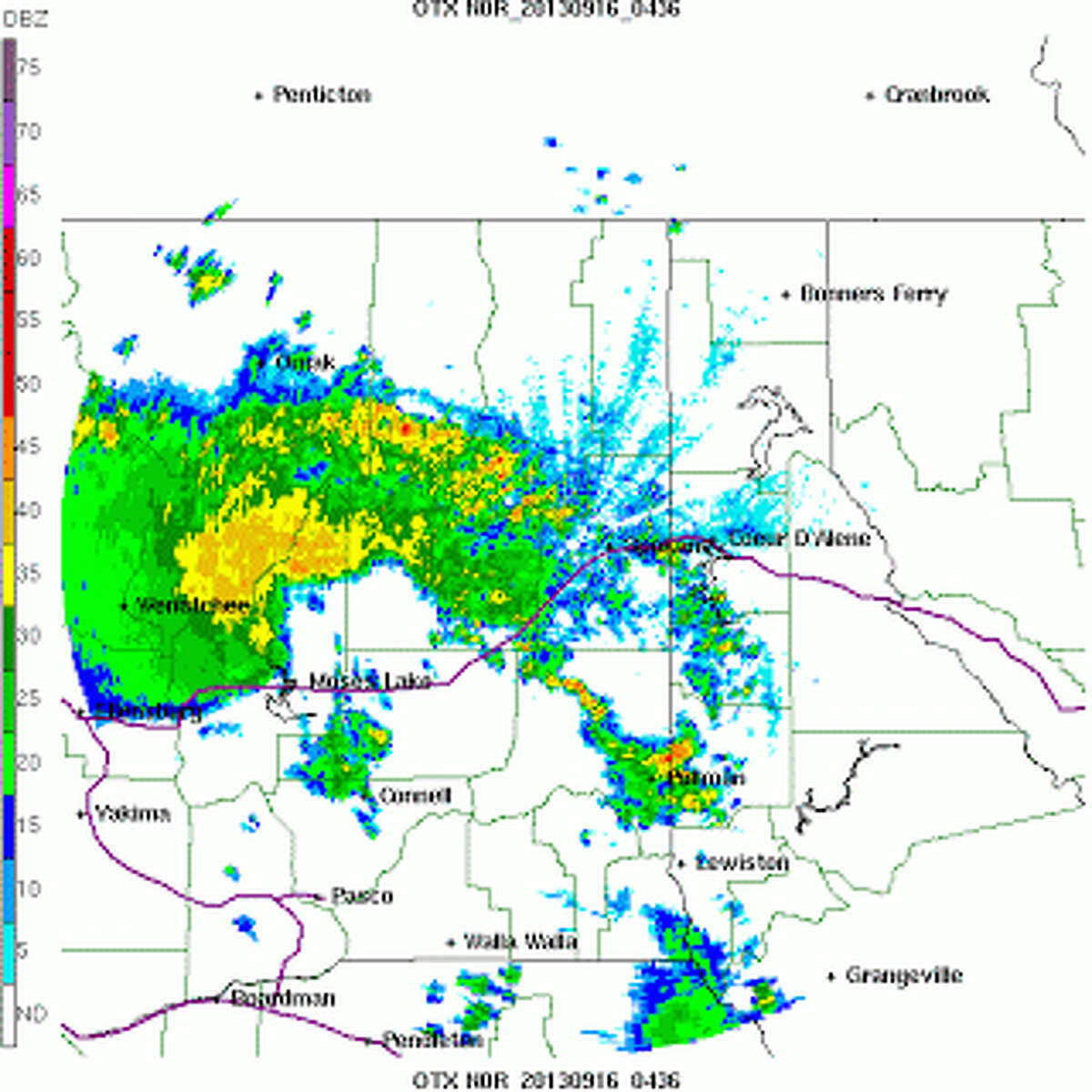 Photos: Major ‘haboob’ – dust and windstorm – strikes eastern Washington