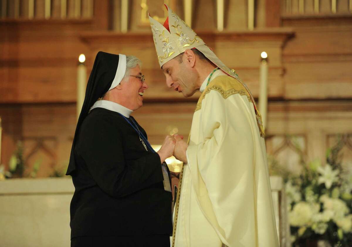 Caggiano installed as bishop of area Catholic diocese