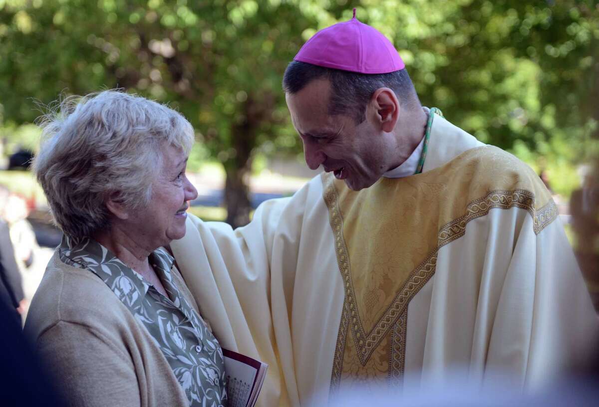 Caggiano installed as bishop of area Catholic diocese