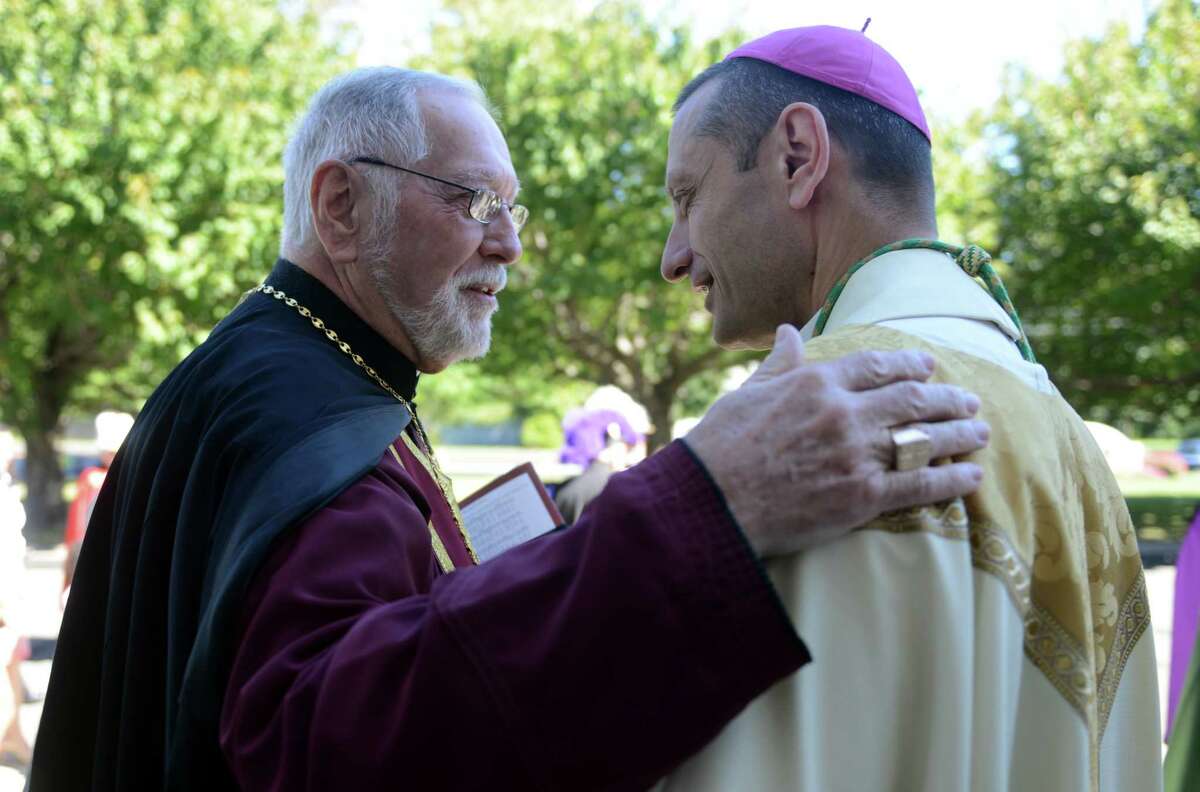 Caggiano installed as bishop of area Catholic diocese