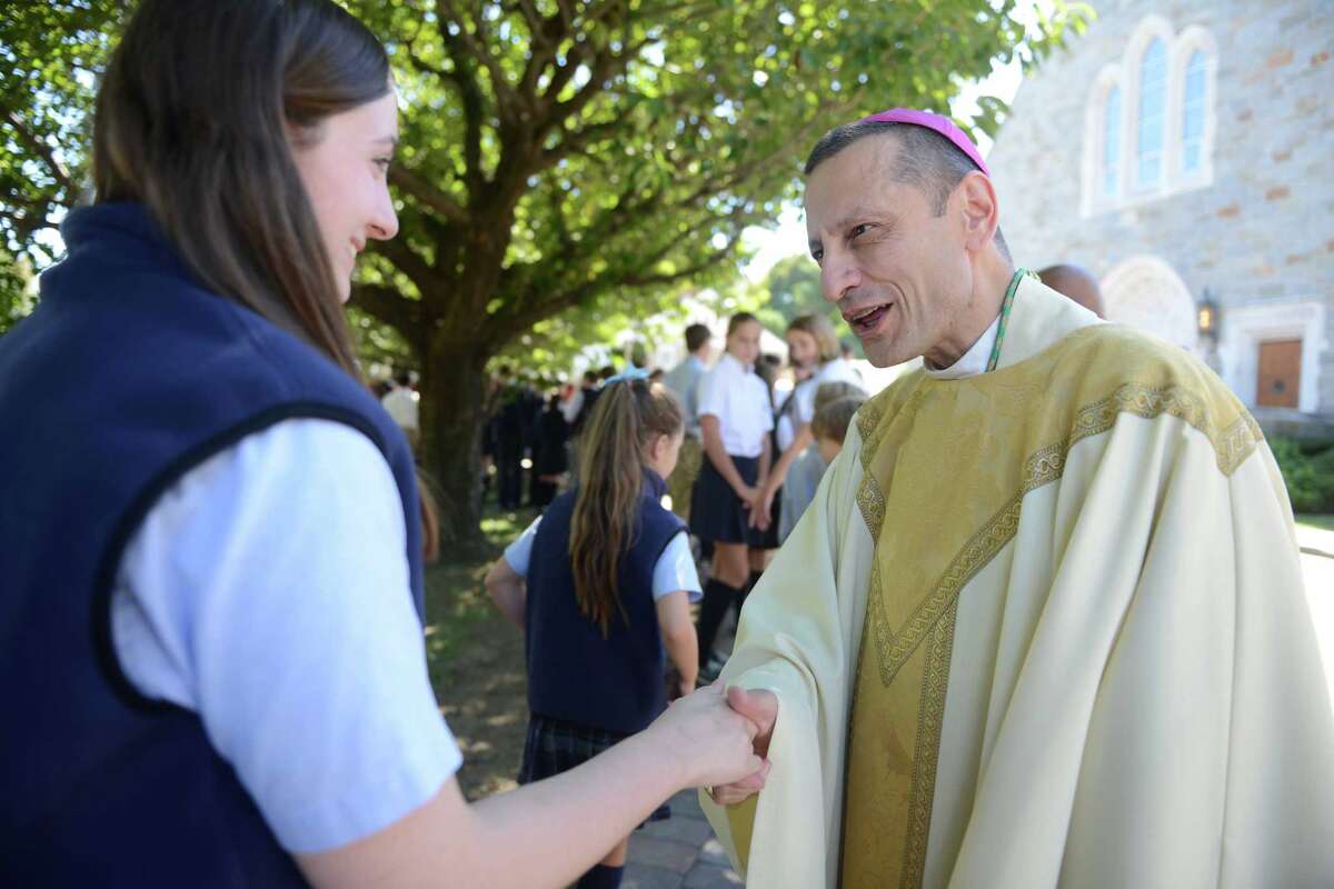 Caggiano installed as bishop of area Catholic diocese