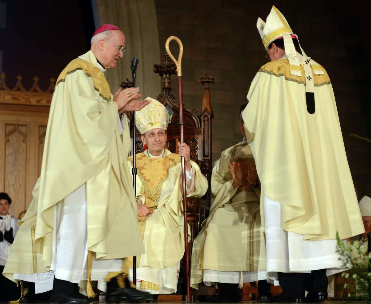 Caggiano installed as bishop of area Catholic diocese