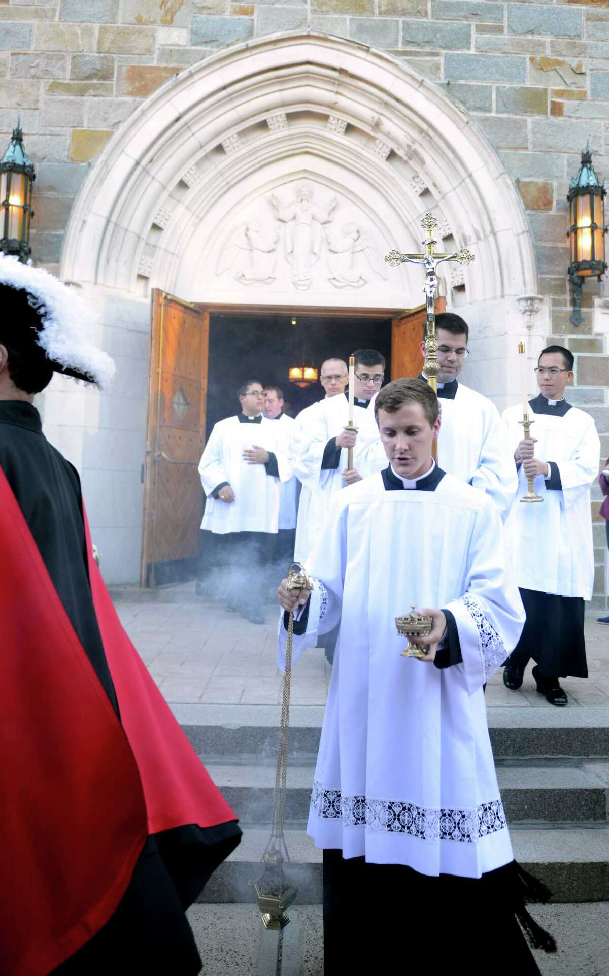 Caggiano installed as bishop of area Catholic diocese