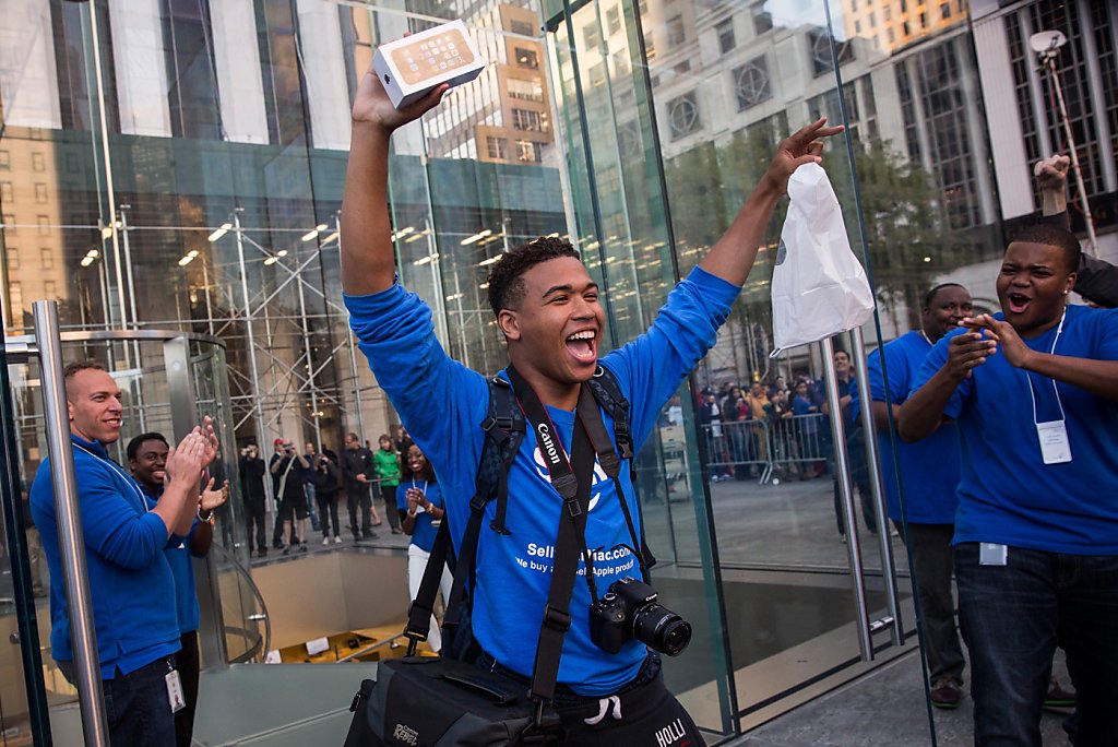 People are way too excited about new iPhones