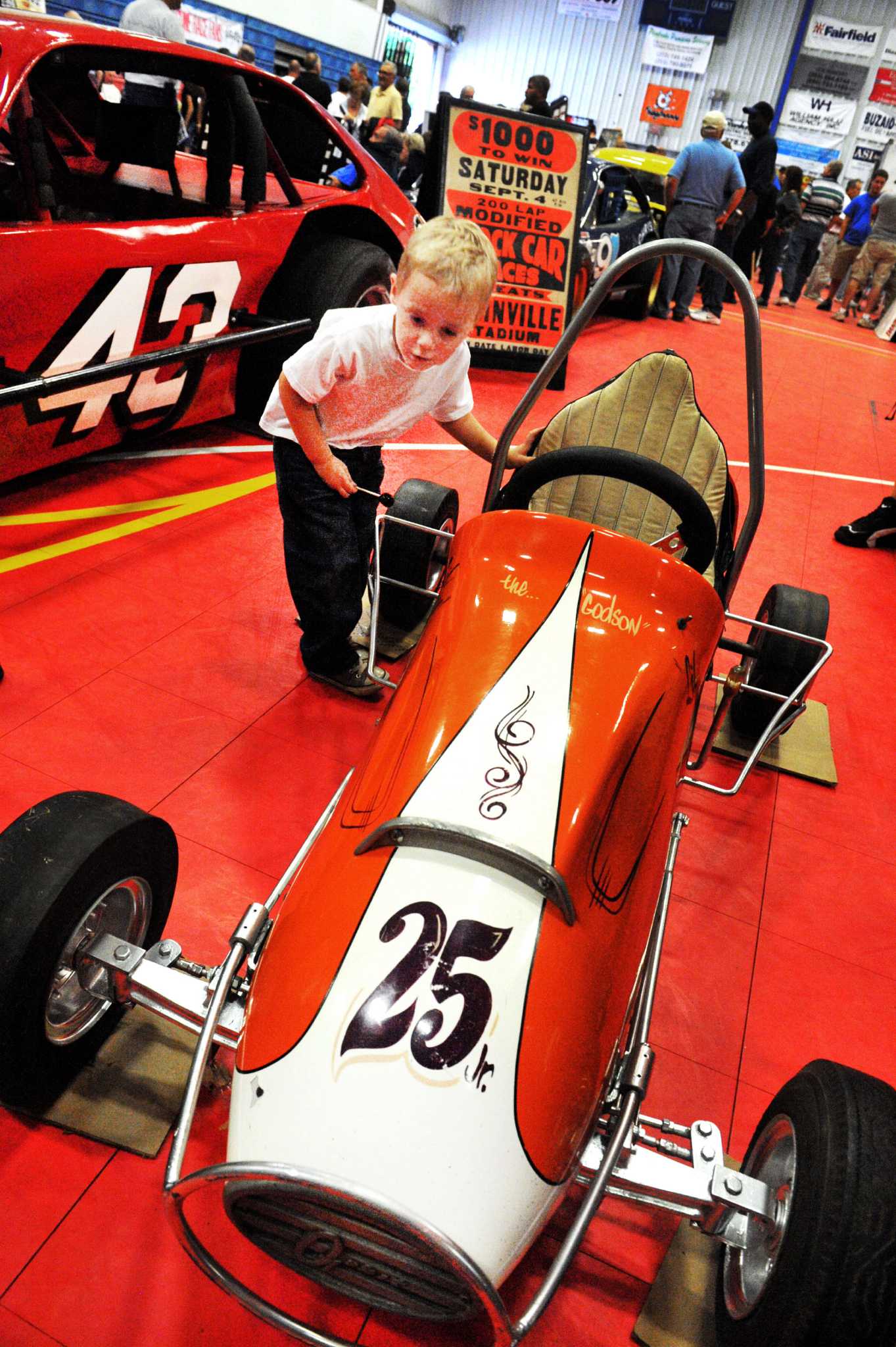 Memories speed back at Racearena reunion